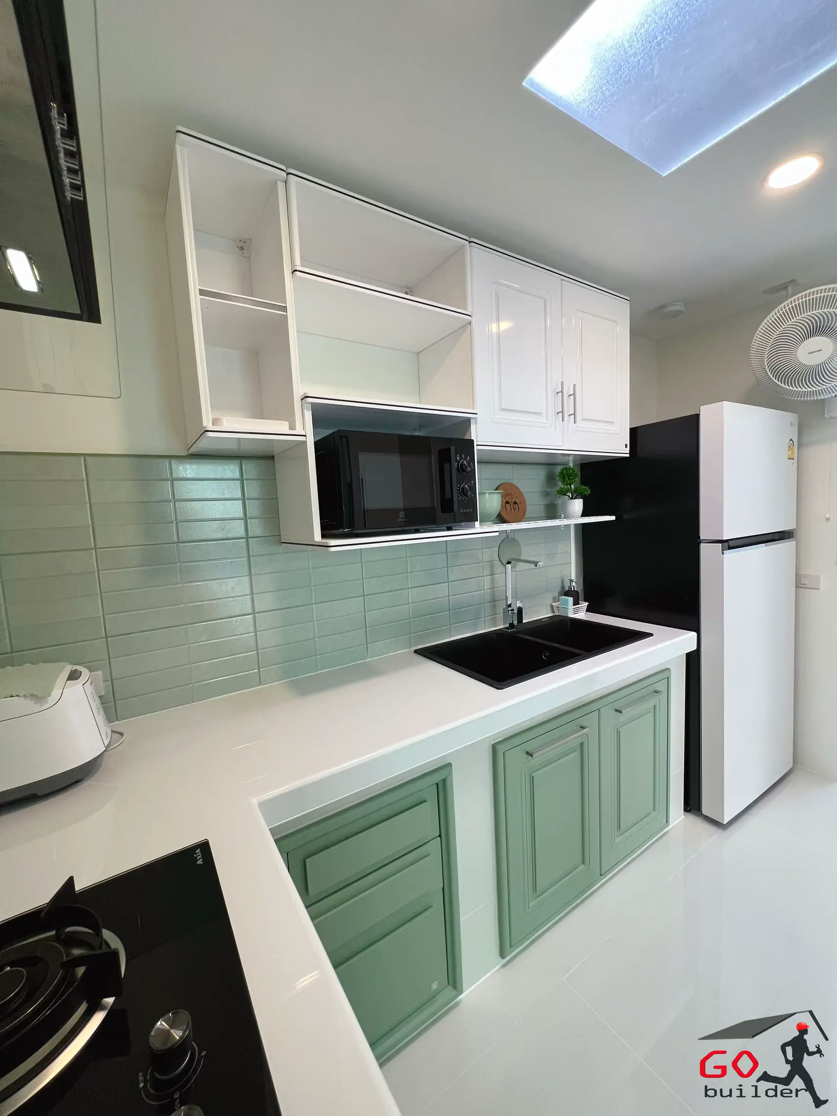 ครัวสีเขียวเยียวยาใจ | แกลเลอรีที่โพสต์โดย GO builder | Lemon8