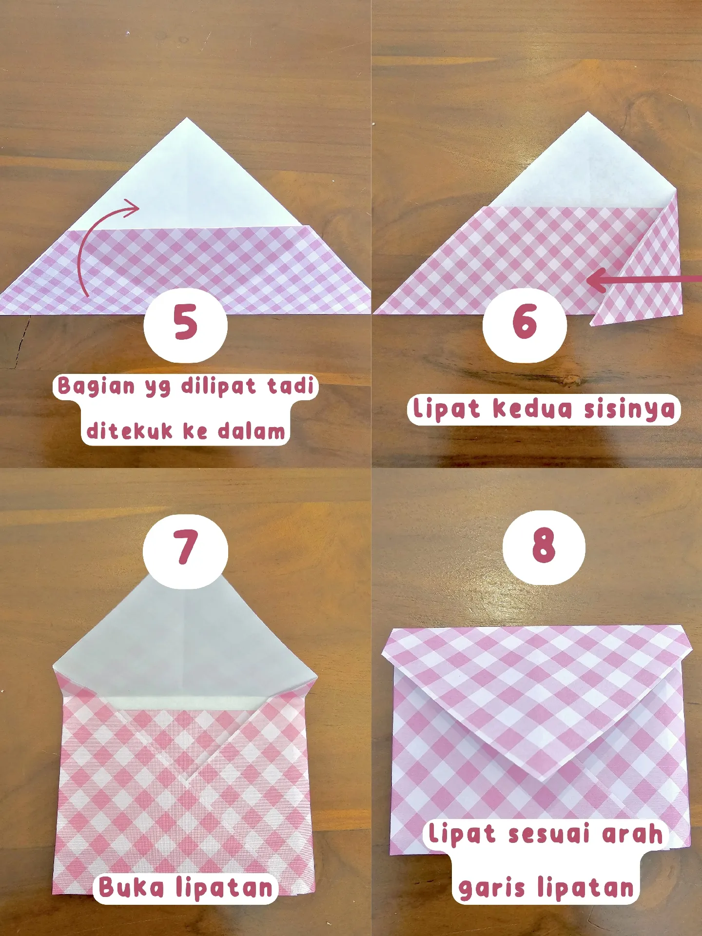 SULAP ORIGAMI JADI SURAT CINTA UNTUK AYANG 🥰 | Galeri diposting oleh ...