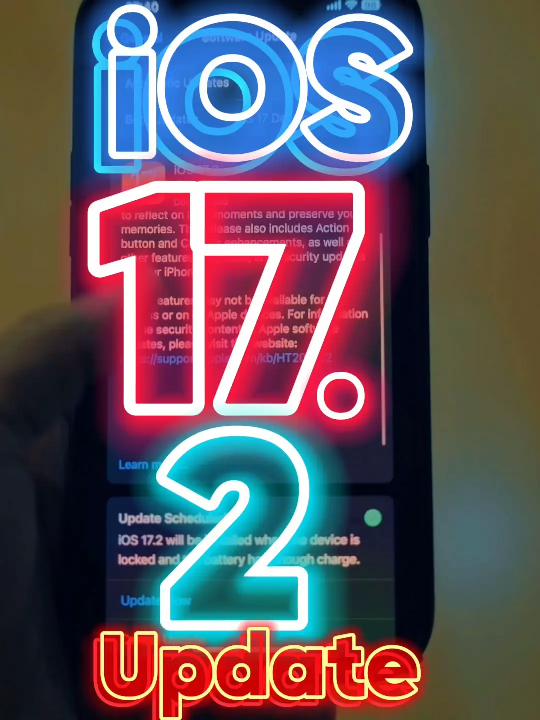iOS17.2 ปล่อยให้ Update แล้วจ้า ฟีเจอร์ใหม่ๆ เพียบ | วิดีโอที่เผยแพร่โดย iOsCrazy | Lemon8