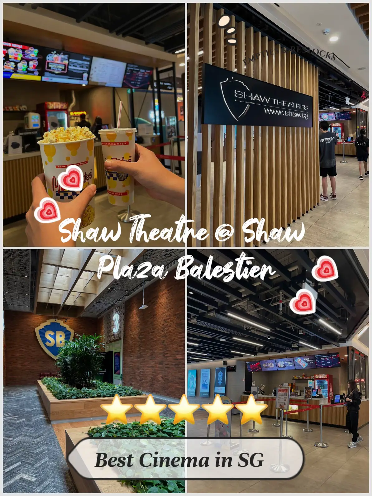 New Lumiere hall at Shaw Balestier | Video published by MakeLemonade ...