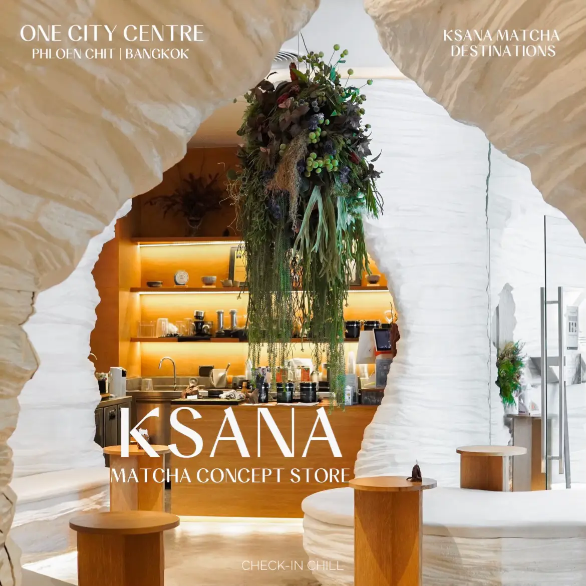 Ksana มัทฉะพรีเมี่ยม นำเข้าจากญี่ปุ่น 🍵🪨🤎🪵 ย่านเพลินจิต อร่อยมาก | แกล ...