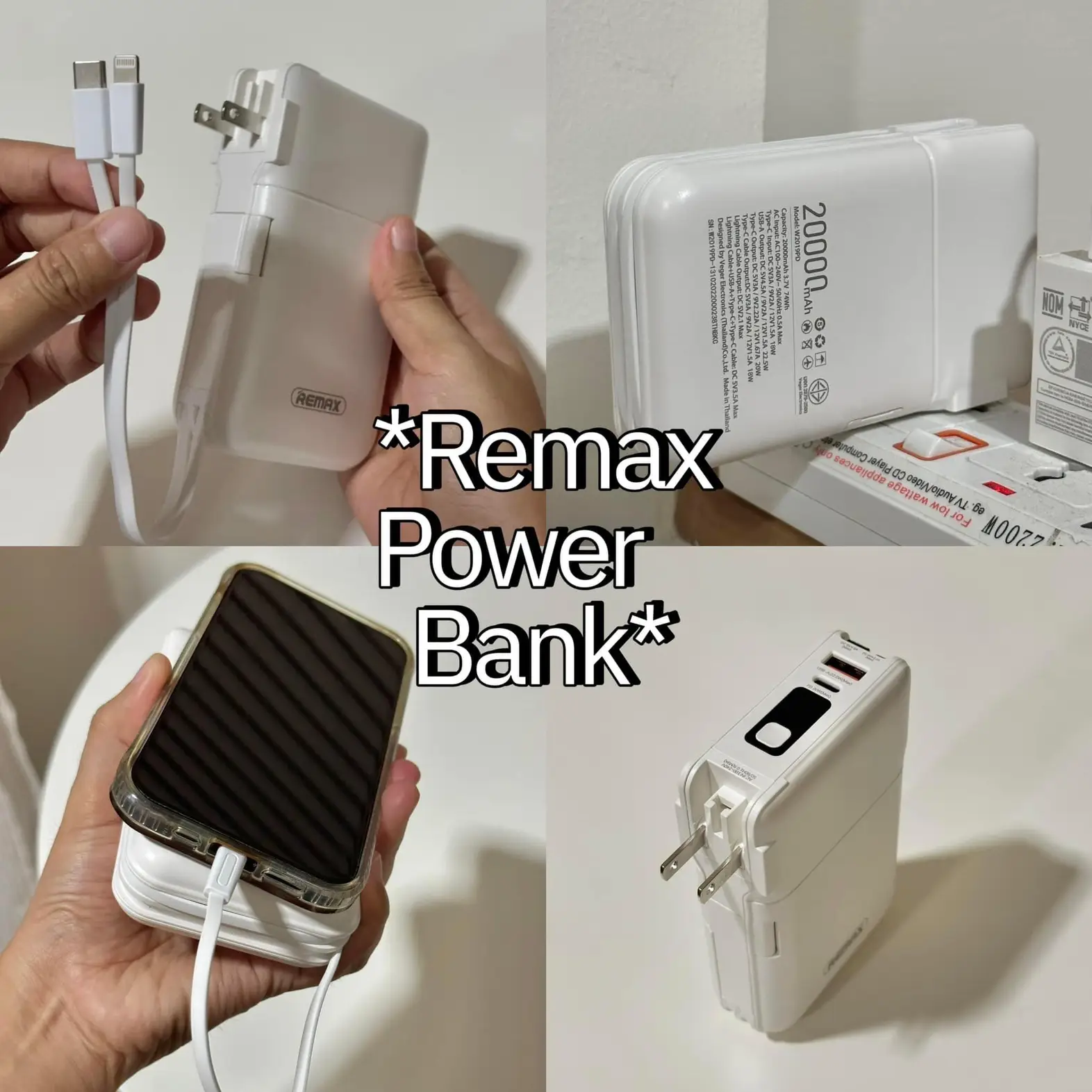 เพาเวอร์แบงค์ Remax - การค้นหาใน Lemon8