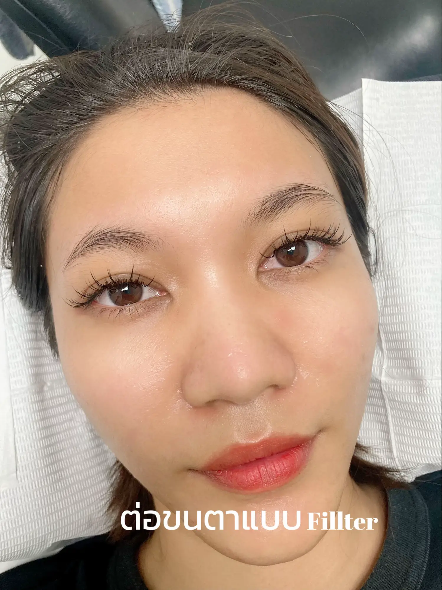 ต่อขนตาแบบ Fillter หวานขึ้น300% | แกลเลอรีที่โพสต์โดย Diamond.Fah | Lemon8