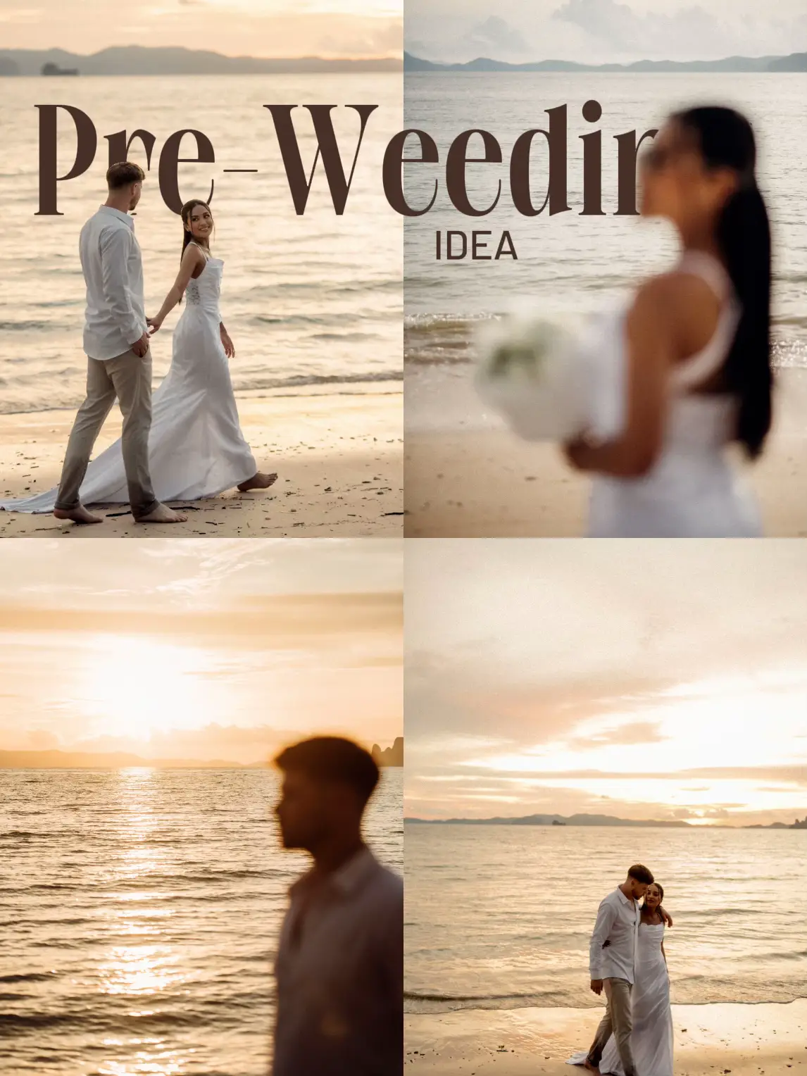 ไอเดียถ่าย Pre - weeding ริมทะเล | แกลเลอรีที่โพสต์โดย L | Lemon8