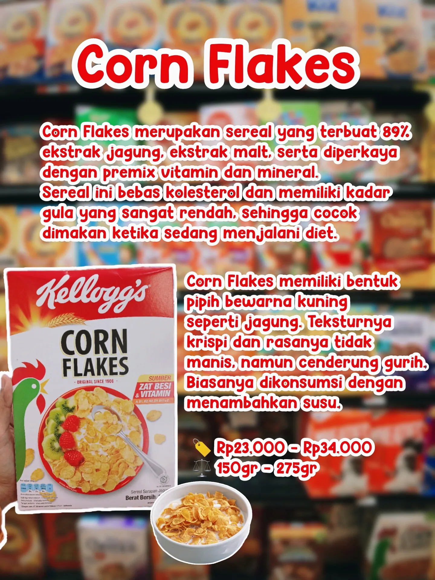 Jangan Sampai Salah Pilih Sereal ️Kenali dulu yuk | Galeri diposting ...