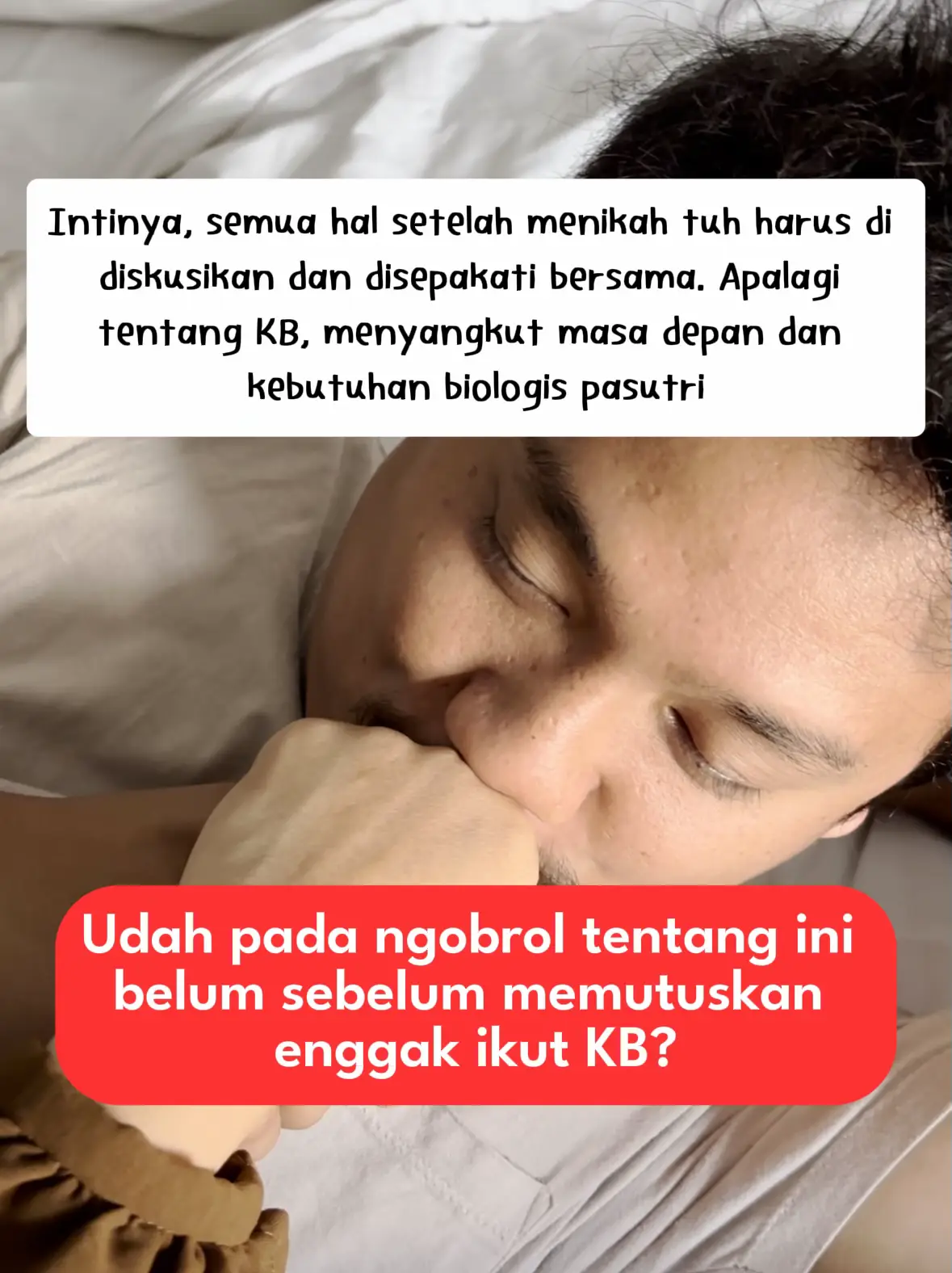 Gak mau KB? Ngobrol ini dulu sama suami 😍 | แกลเลอรีที่โพสต์โดย Momay | Lemon8