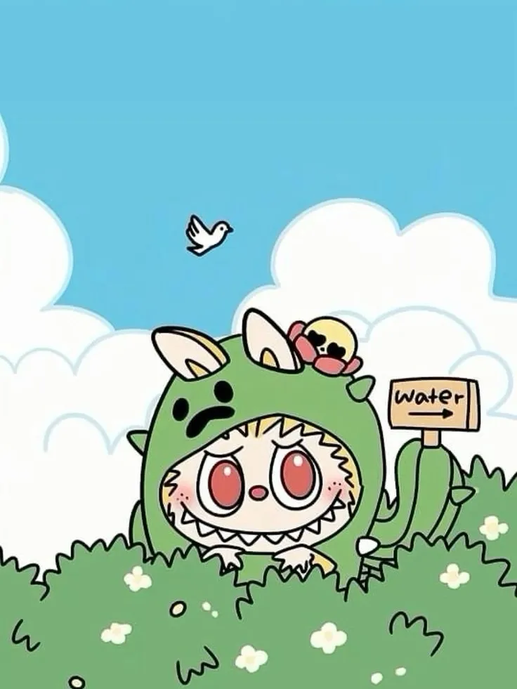 Labubu Mobile Wallpaper Labubu Wallpaper Super Eyebrow | Gallery posted ...