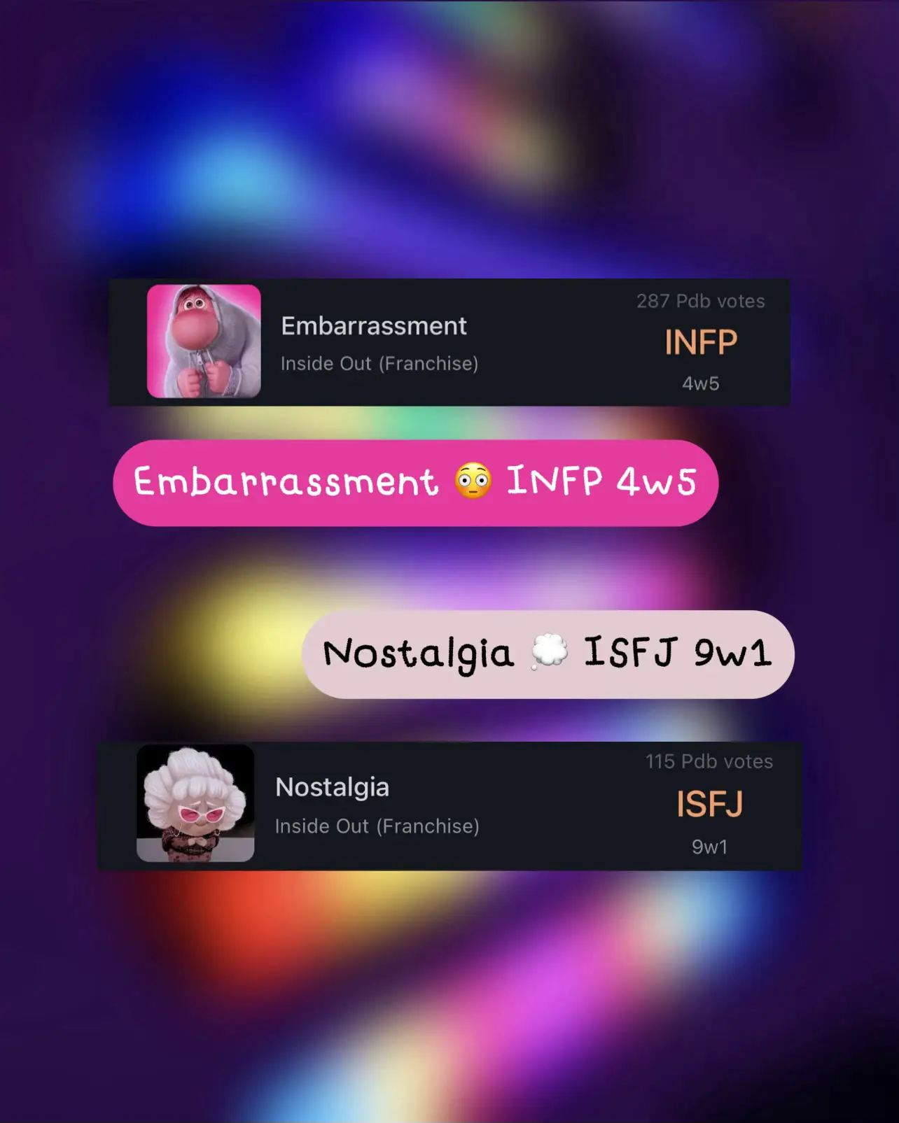 🔎 MBTI ใน Inside Out 2 💡! | แกลเลอรีที่โพสต์โดย ╯fa1ry 💭🐈 | Lemon8