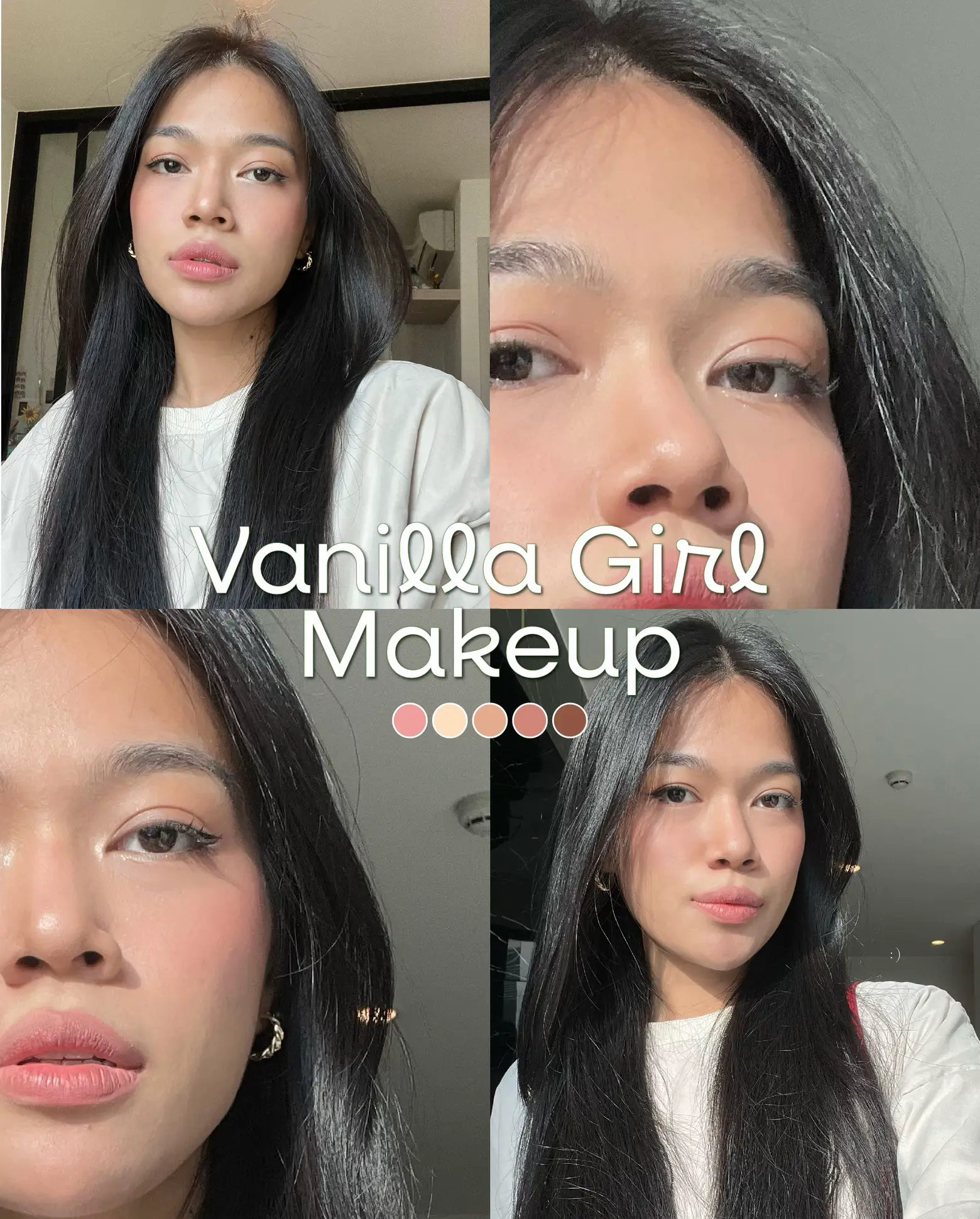 Vanilla Girl Makeup 🪿🩰🪞 | แกลเลอรีที่โพสต์โดย aumch | Lemon8