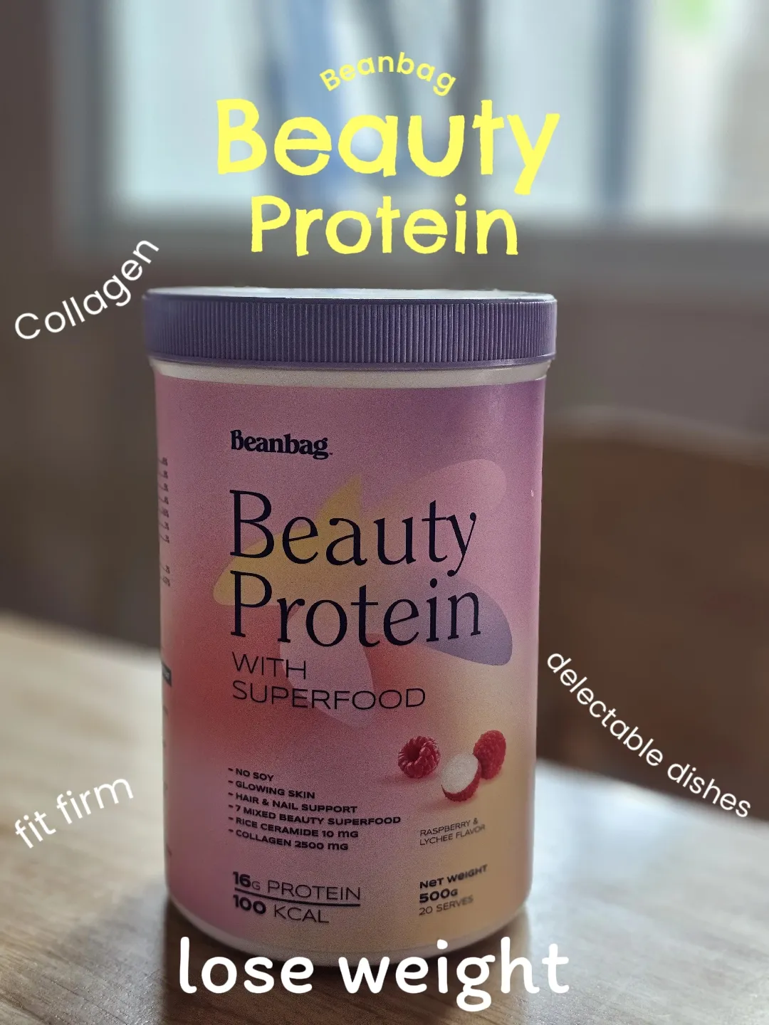 โปรตีนชงดื่มในดวงใจ Beauty Protein พี่แต้ว Beanbag | แกลเลอรีที่โพสต์ ...