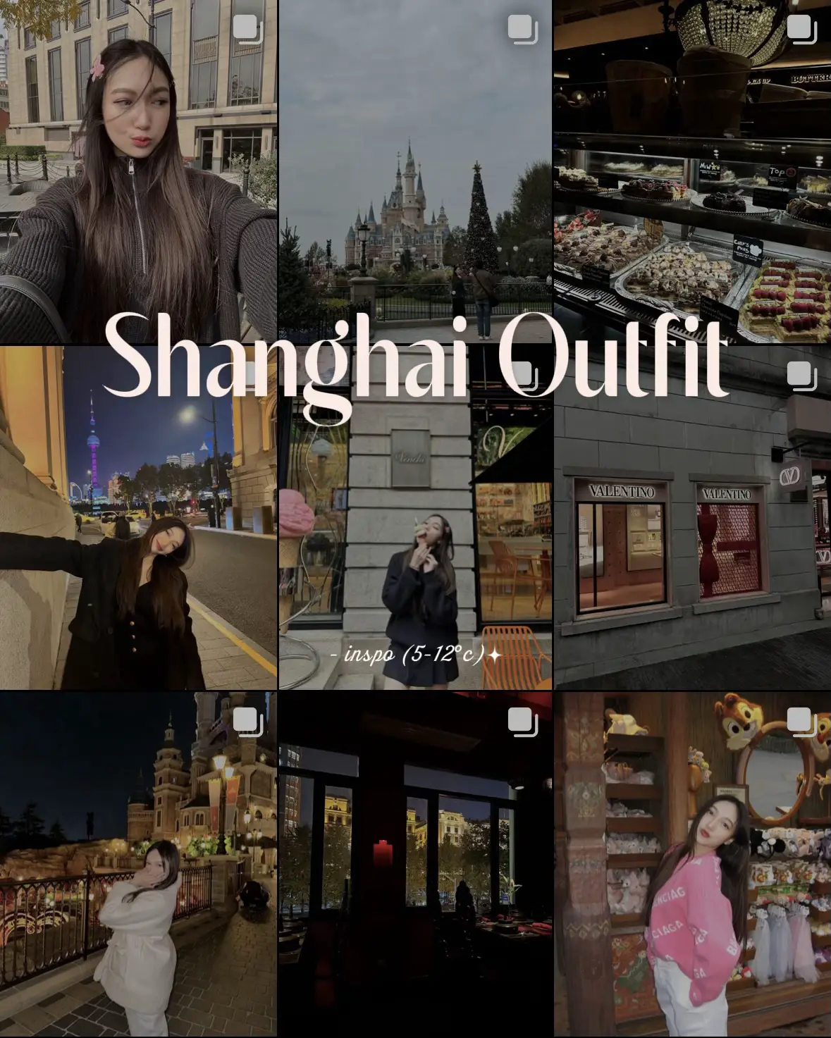 Shanghai winter outfits | แกลเลอรีที่โพสต์โดย Jinaornjira | Lemon8