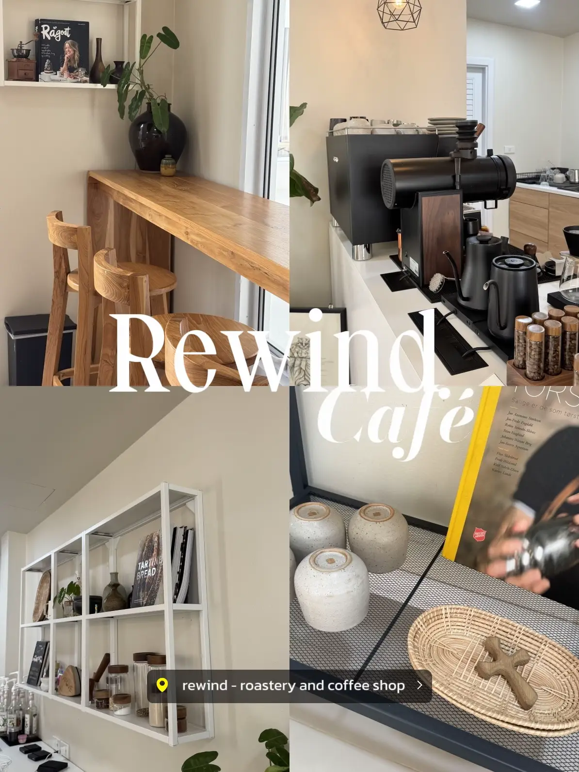 Rewind Café สำหรับคนรักสุขภาพ ☕️ คลีนแบบอร่อย โฮมมี่ | แกลเลอรีที่โพสต์โดย ᪤𓈒 meowmatcha | Lemon8