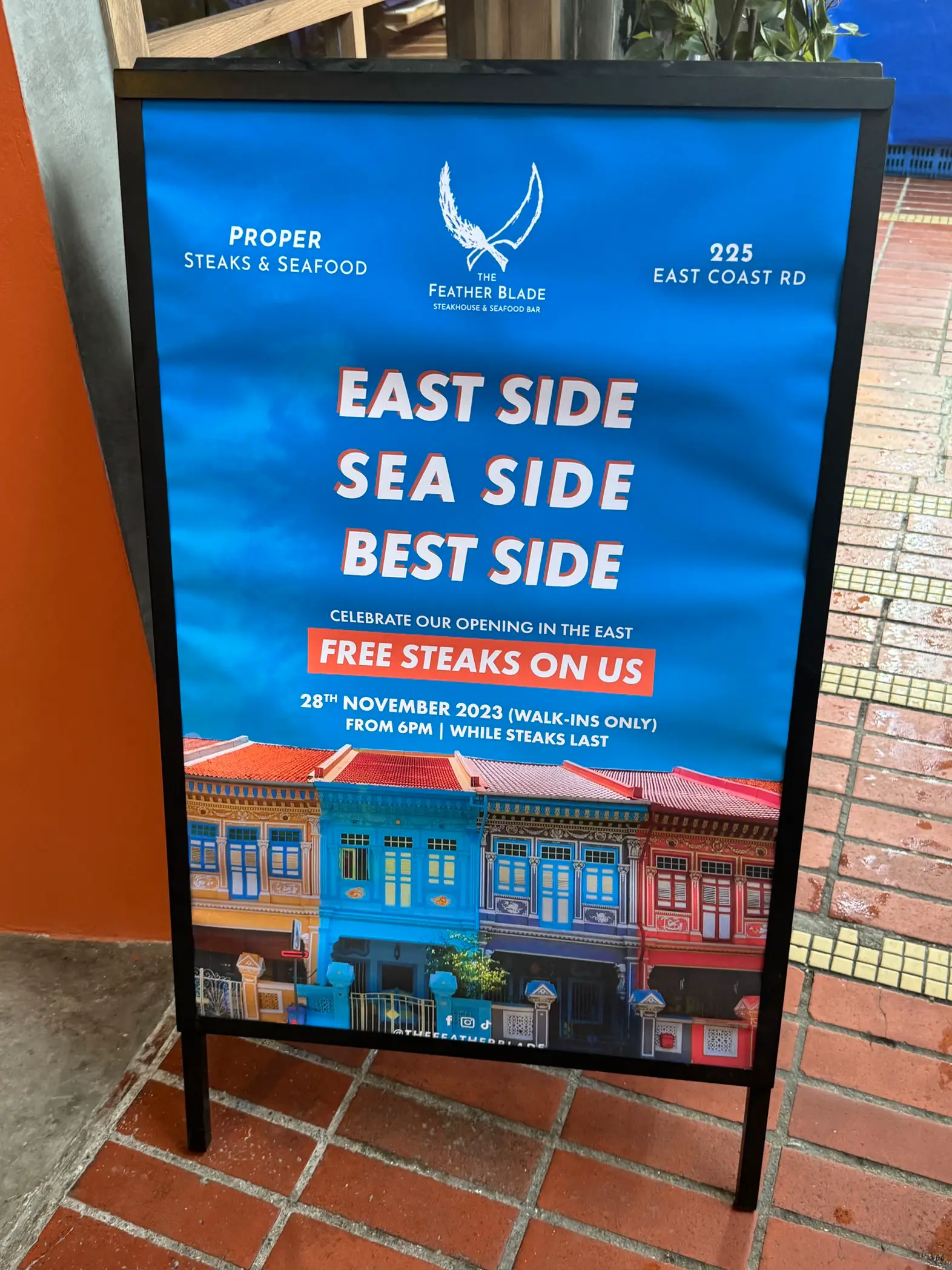 East side people 😎 Free steaks on 28 Nov | Gallery posted by Singapore Stuff | Lemon8