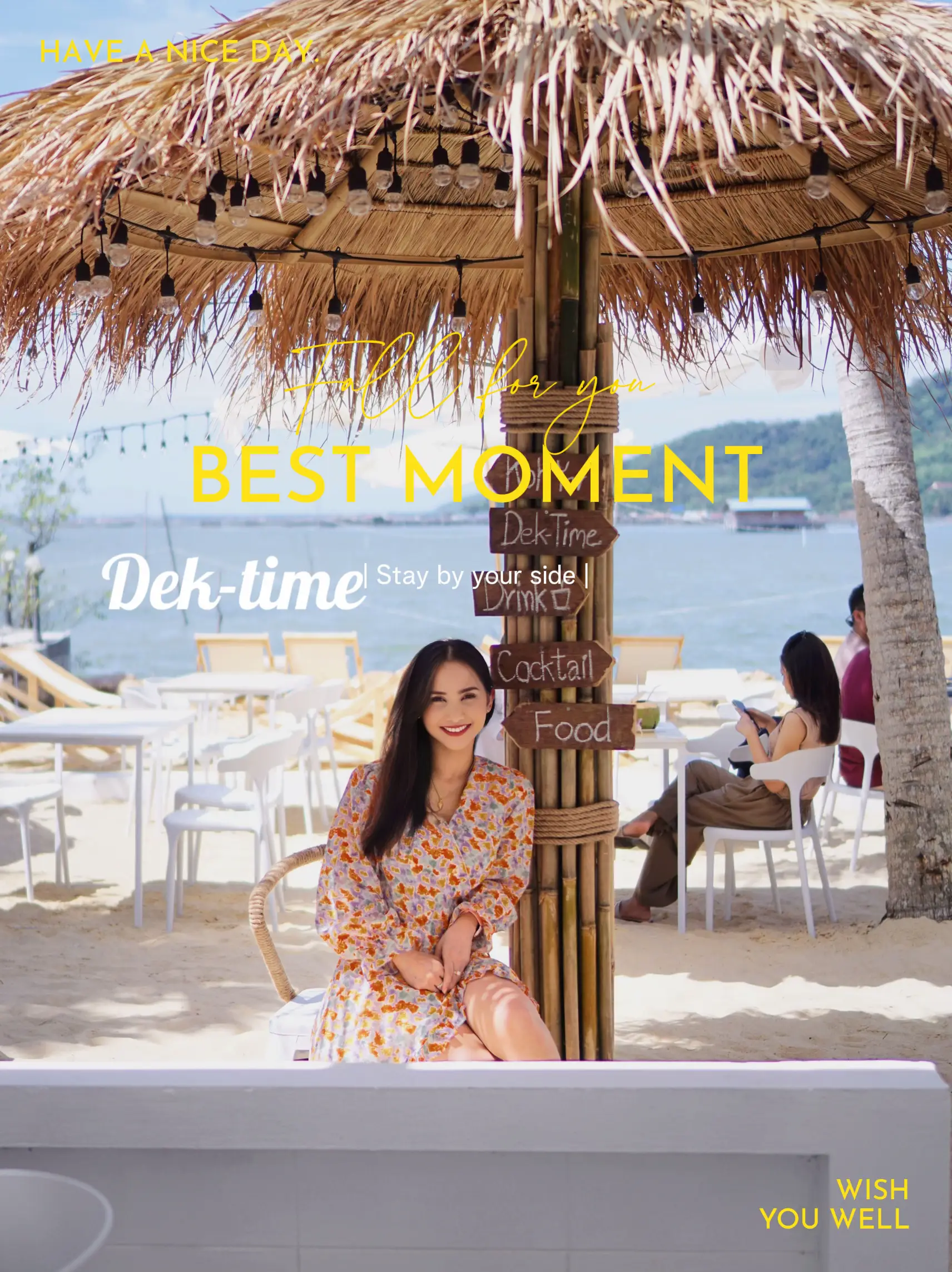 Dek- time คาเฟ่ติดทะเล | แกลเลอรีที่โพสต์โดย ตามเมย์มา | Lemon8
