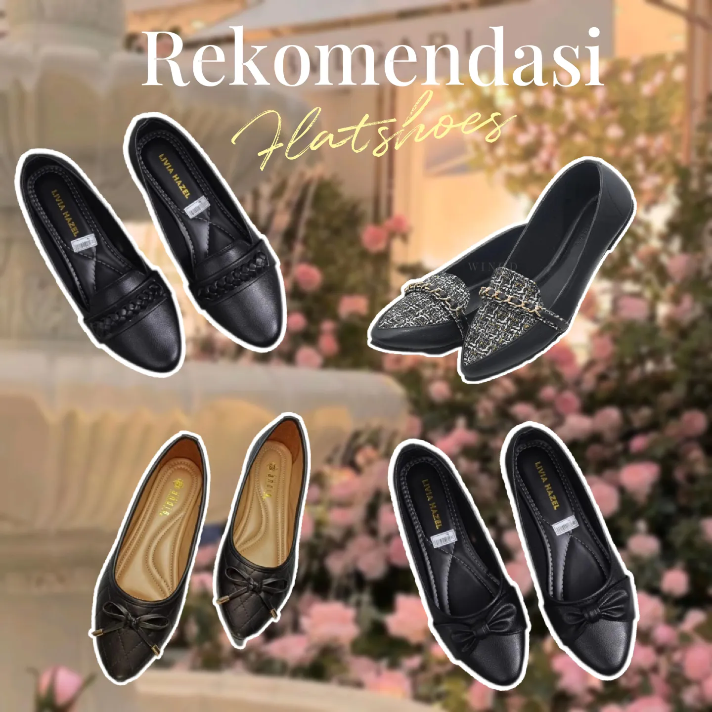 flatshoes buat kamu terlihat feminim | Gallery posted by Yuki | Lemon8