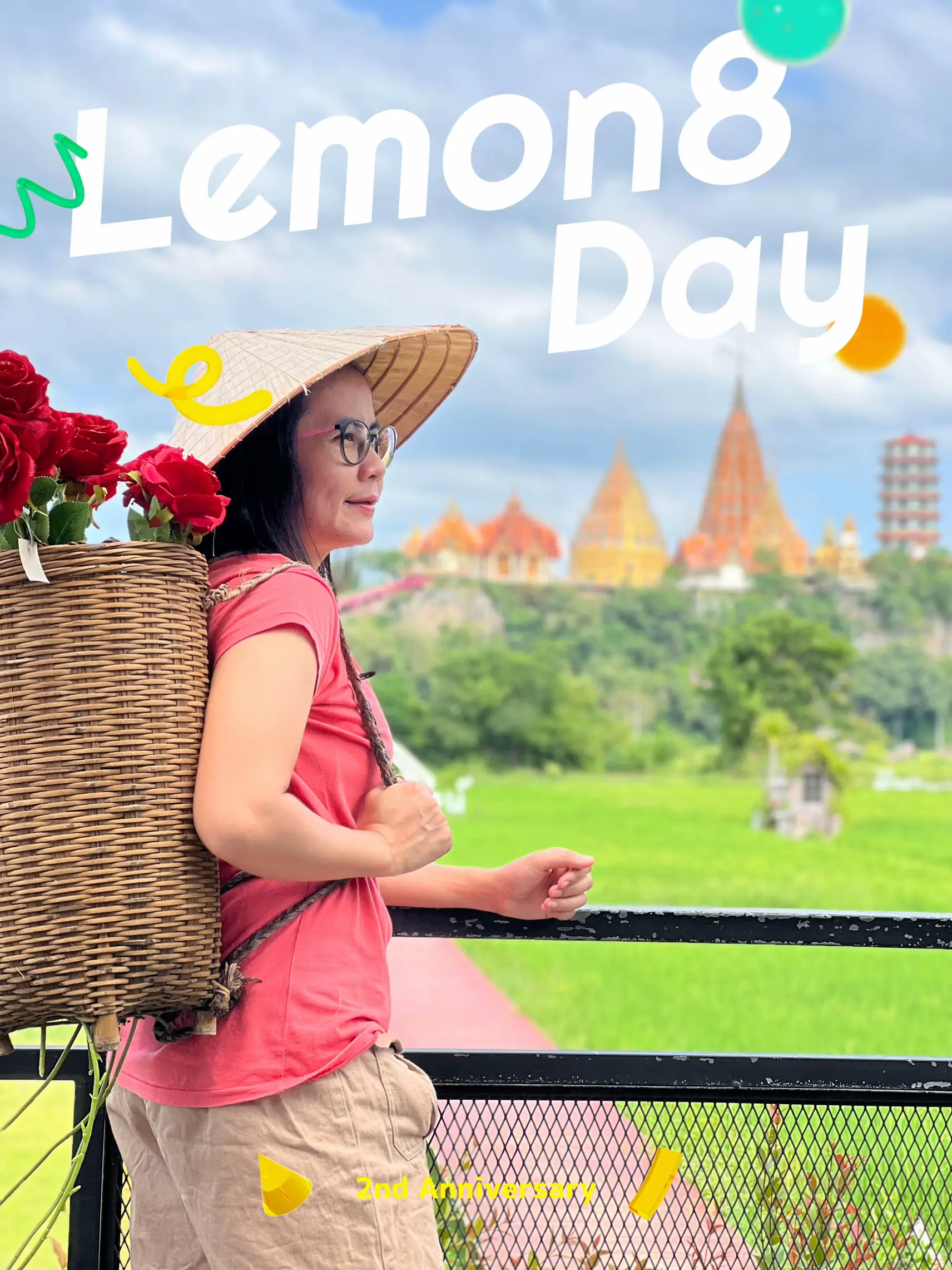 คาเฟ่กาญจนบุรี ฉากหลังเป็นวัดถ้ำเสือ | แกลเลอรีที่โพสต์โดย Took Ta | Lemon8