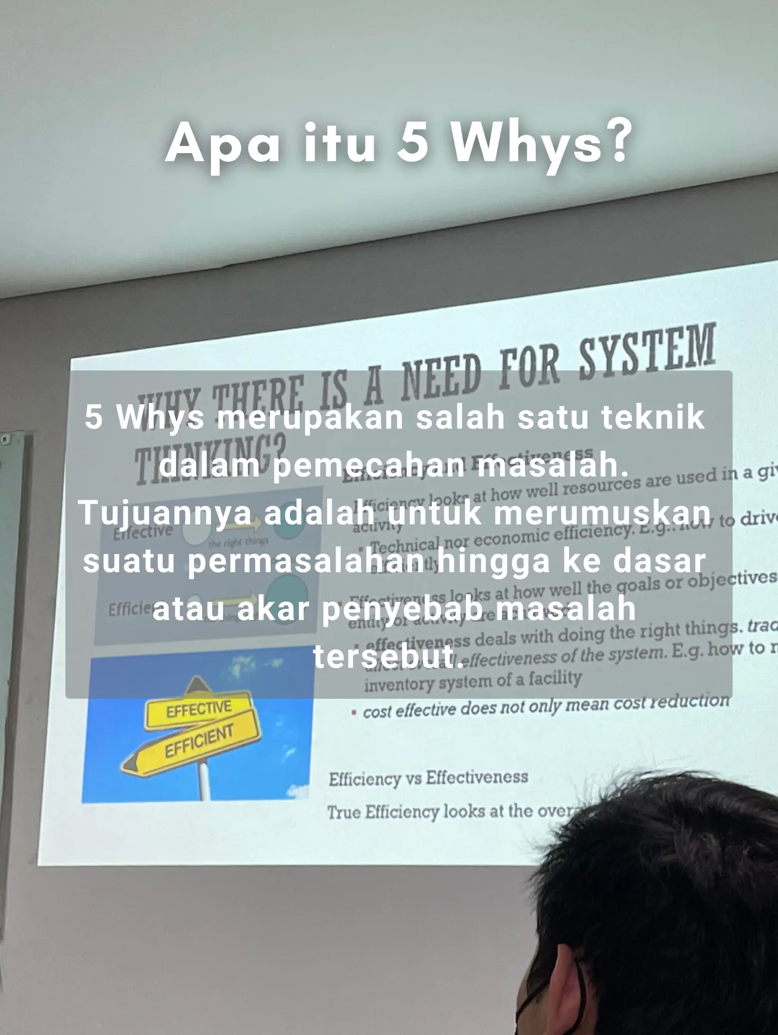 Problem Solving dengan Metode 5 Whys! | Galeri diposting oleh nad | Lemon8