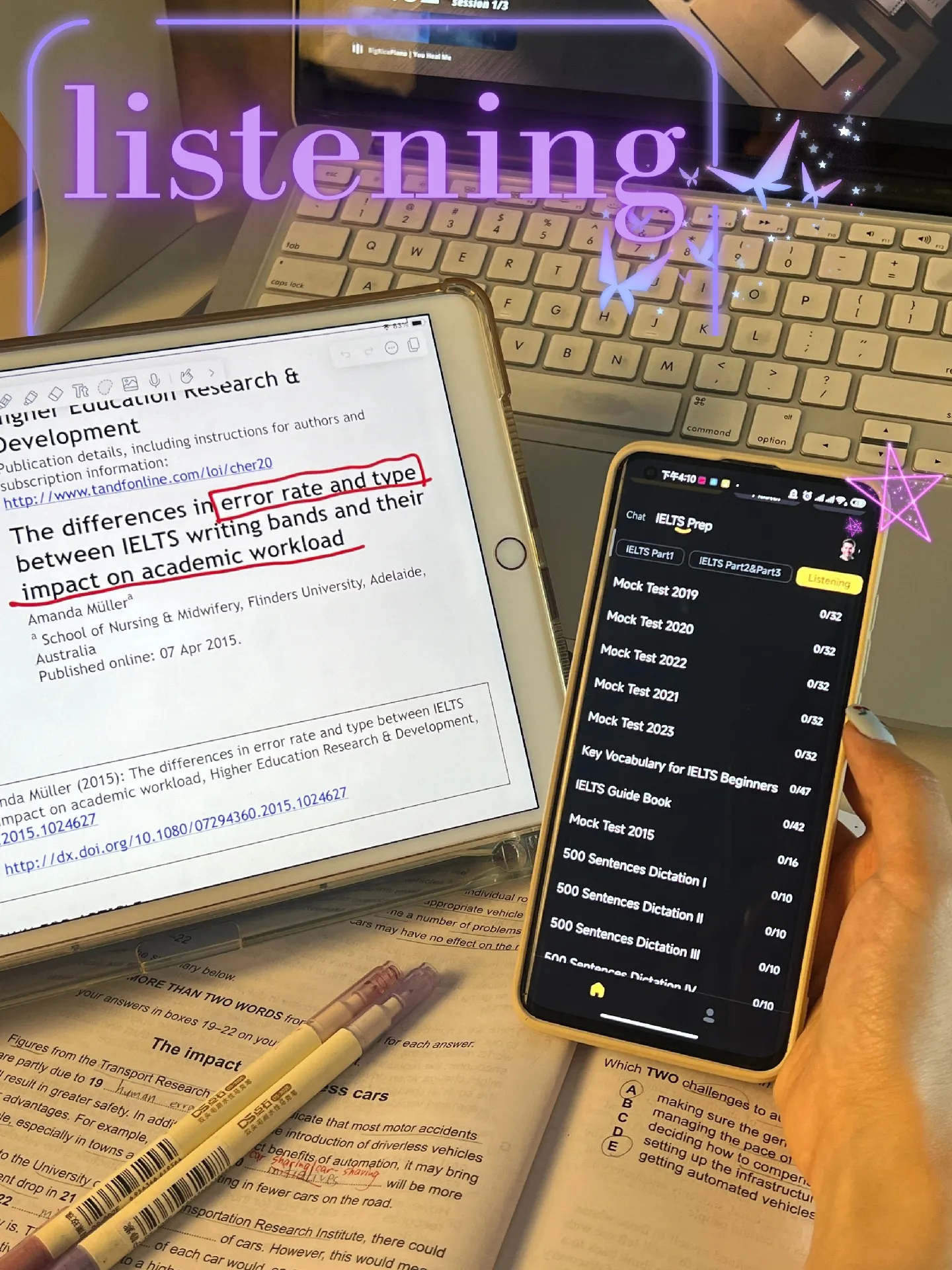 วิธีที่จะได้คะแนน IELTS 7.0 🎀 | แกลเลอรีที่โพสต์โดย ^Annie^💐 | Lemon8