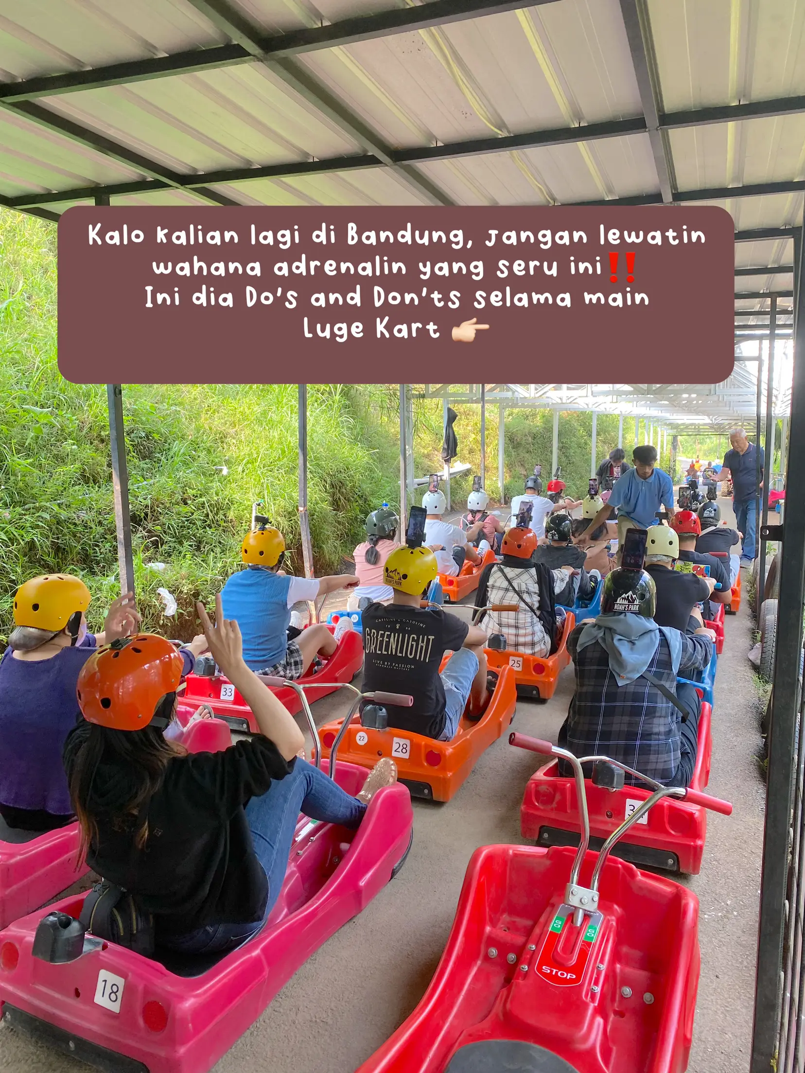 Do's and Don'ts Main Luge Kart di Bandung‼️ ☀️ | Galeri diposting oleh Astridianis | Lemon8