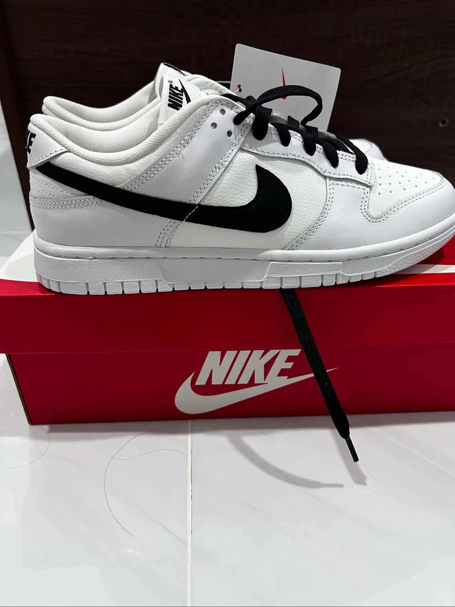 ไปจัดมาเเล้ว Nike Dunk Low Retro reverse panda | Galeri disiarkan oleh ...