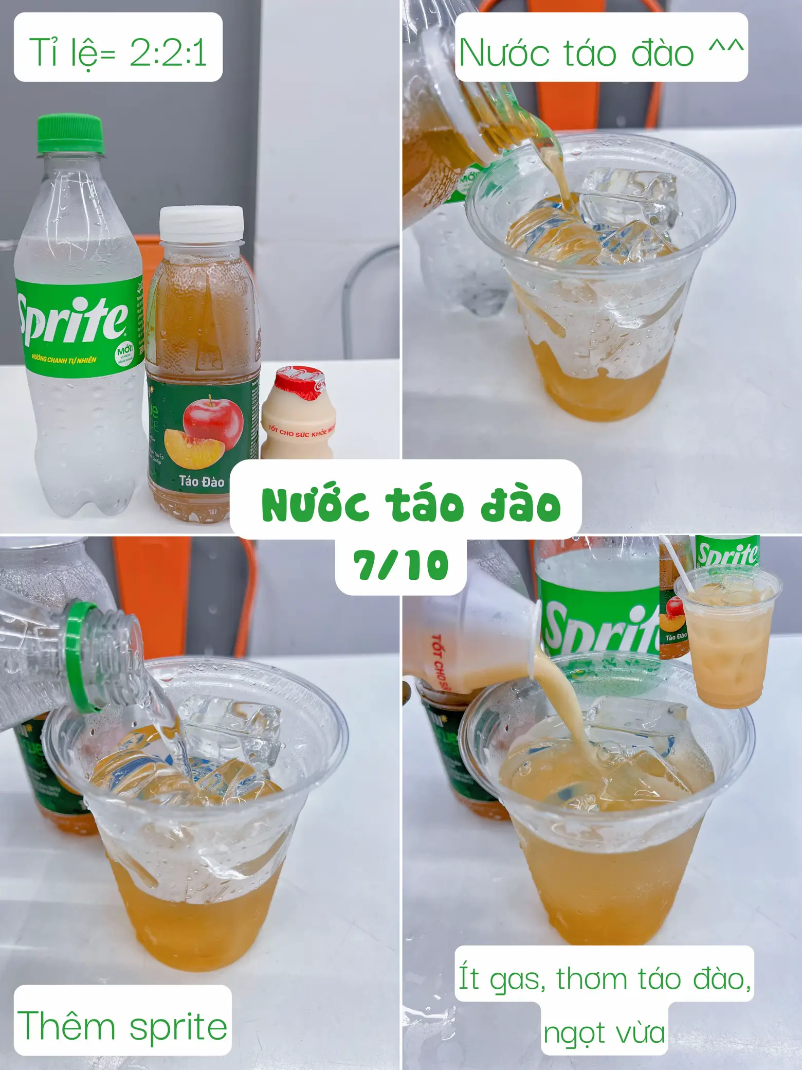 9 Công thức mix với Sprite - Hợp bất ngờ | Bộ sưu tập do Nguyenchenne đăng | Lemon8
