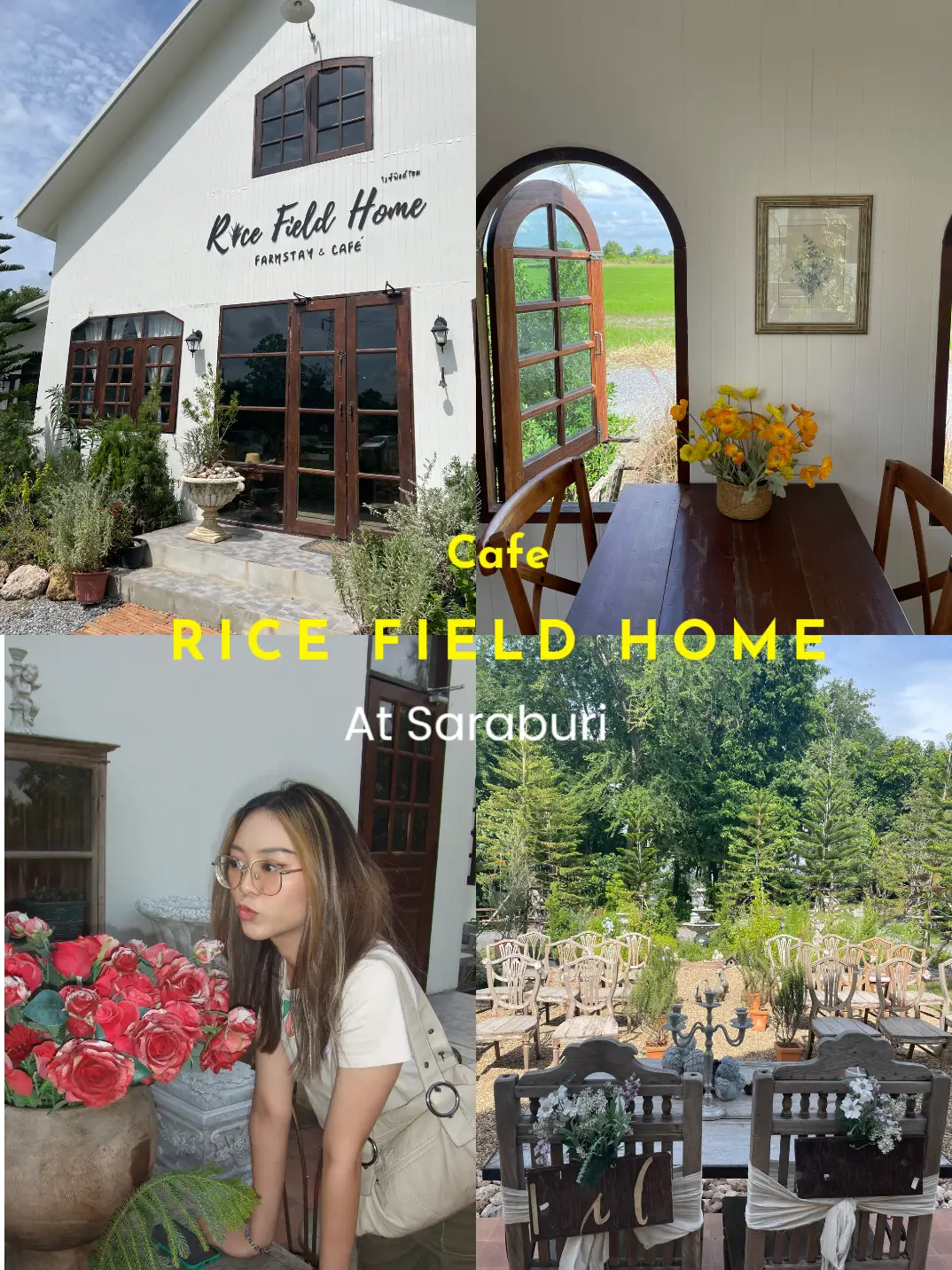 RICE FIELD HOME คาเฟ่น่าแวะที่สระบุรี | Galeri disiarkan oleh ...