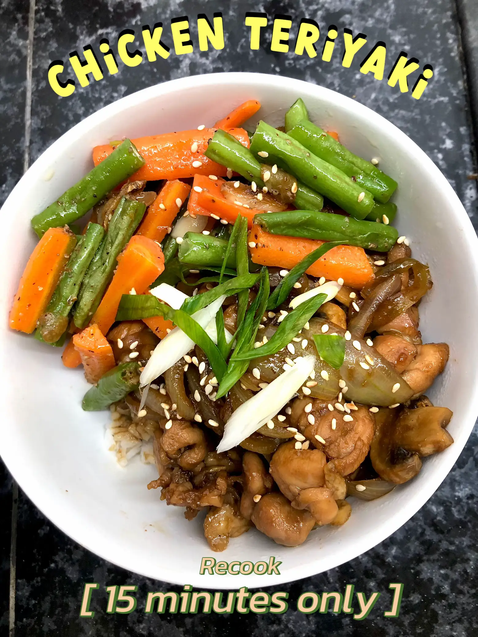 [TRY THIS!! ONLY 15 mins recook] Chicken Teriyaki | Galeri diposting ...