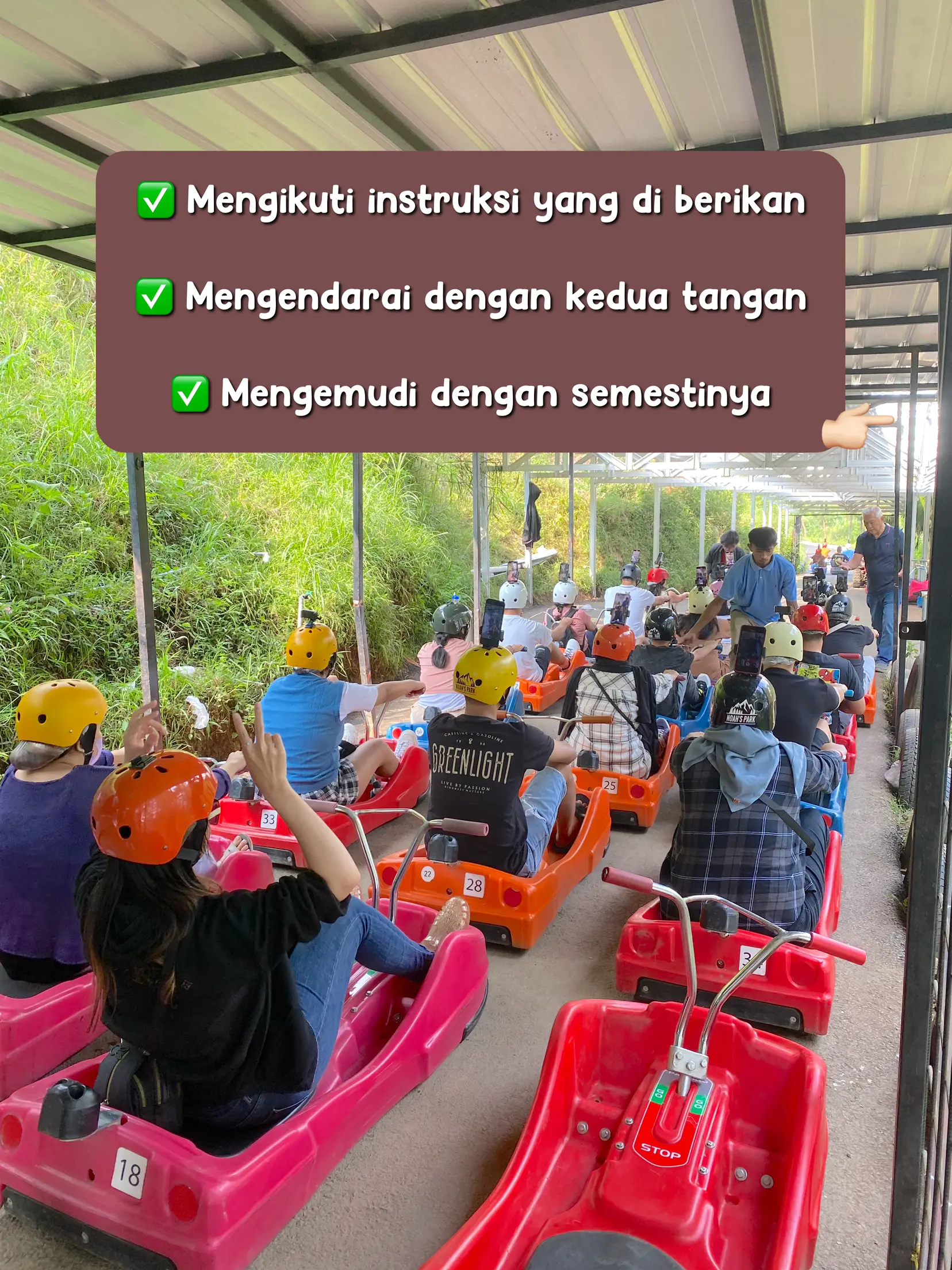 Do's and Don'ts Main Luge Kart di Bandung‼️ ☀️ | Galeri diposting oleh Astridianis | Lemon8