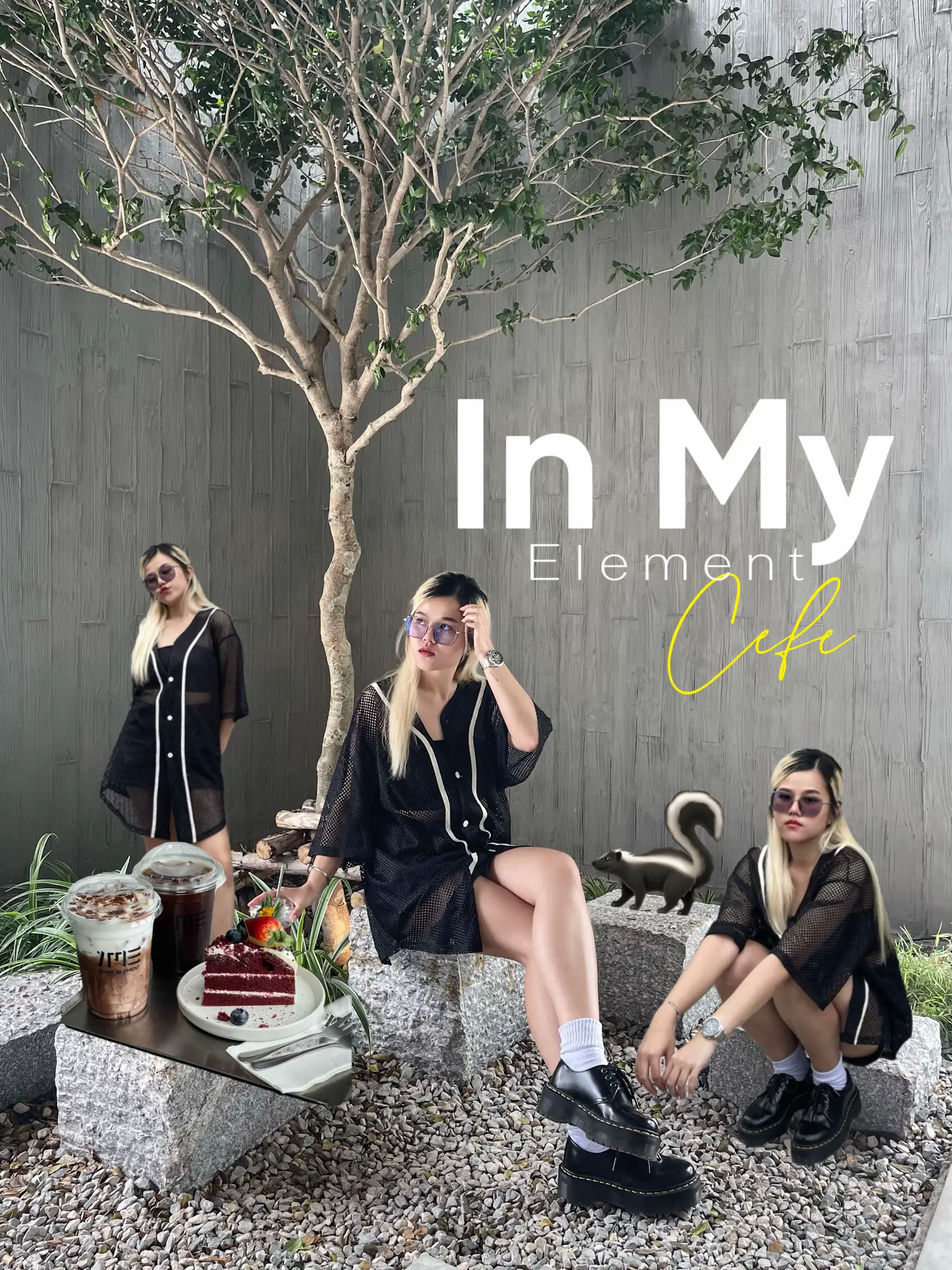 In My Element Cafe☕️ | แกลเลอรีที่โพสต์โดย Daonuea.11 | Lemon8