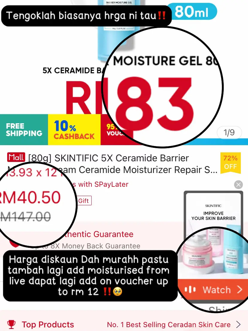 Tak pernah pernah moisturiser ni harga 30 lebih🫣 | Galeri disiarkan oleh Ze ty | Lemon8