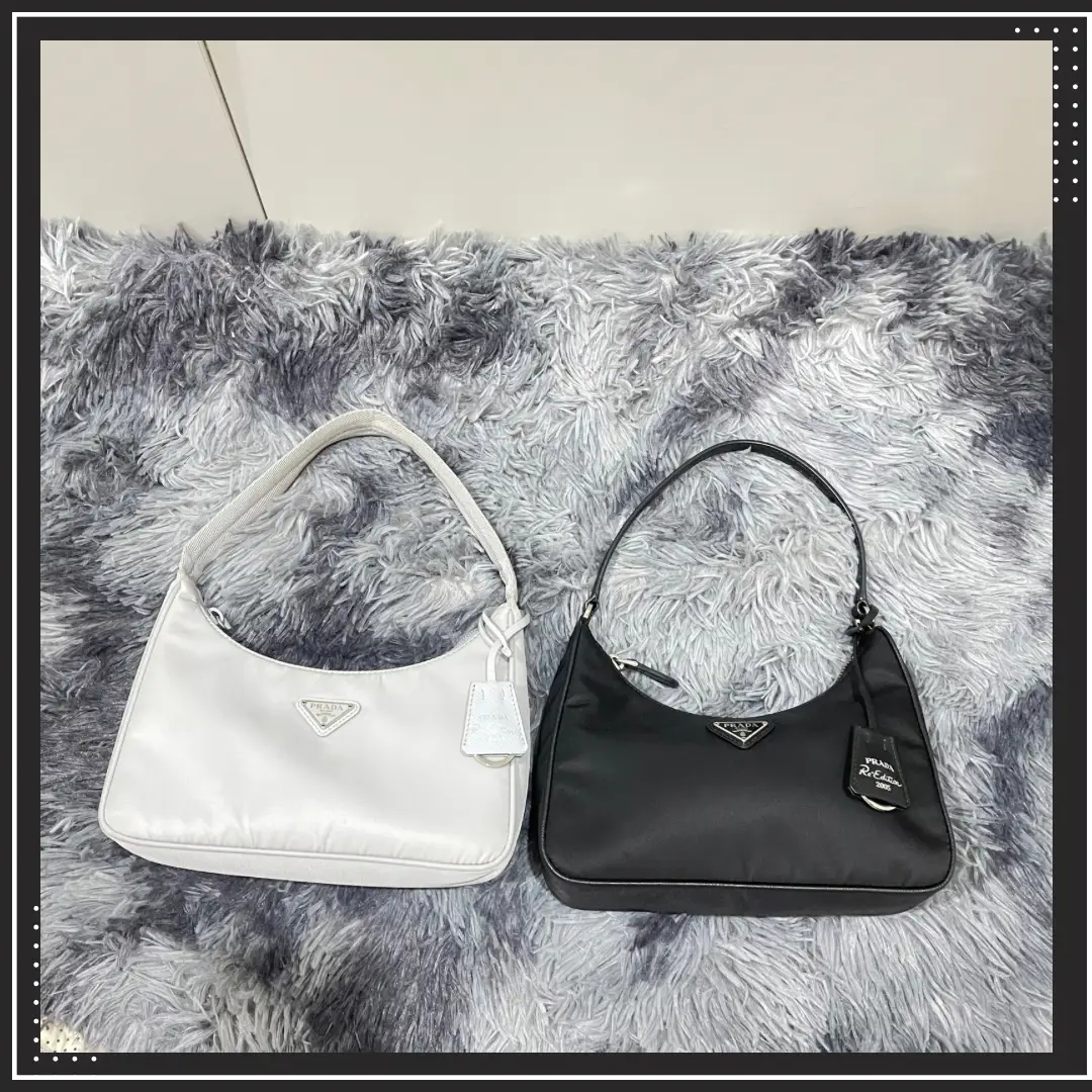 ต่างกันมั้ย?? หูหนังกับหูผ้า Prada Re-Edition | แกลเลอรีที่โพสต์โดย ...