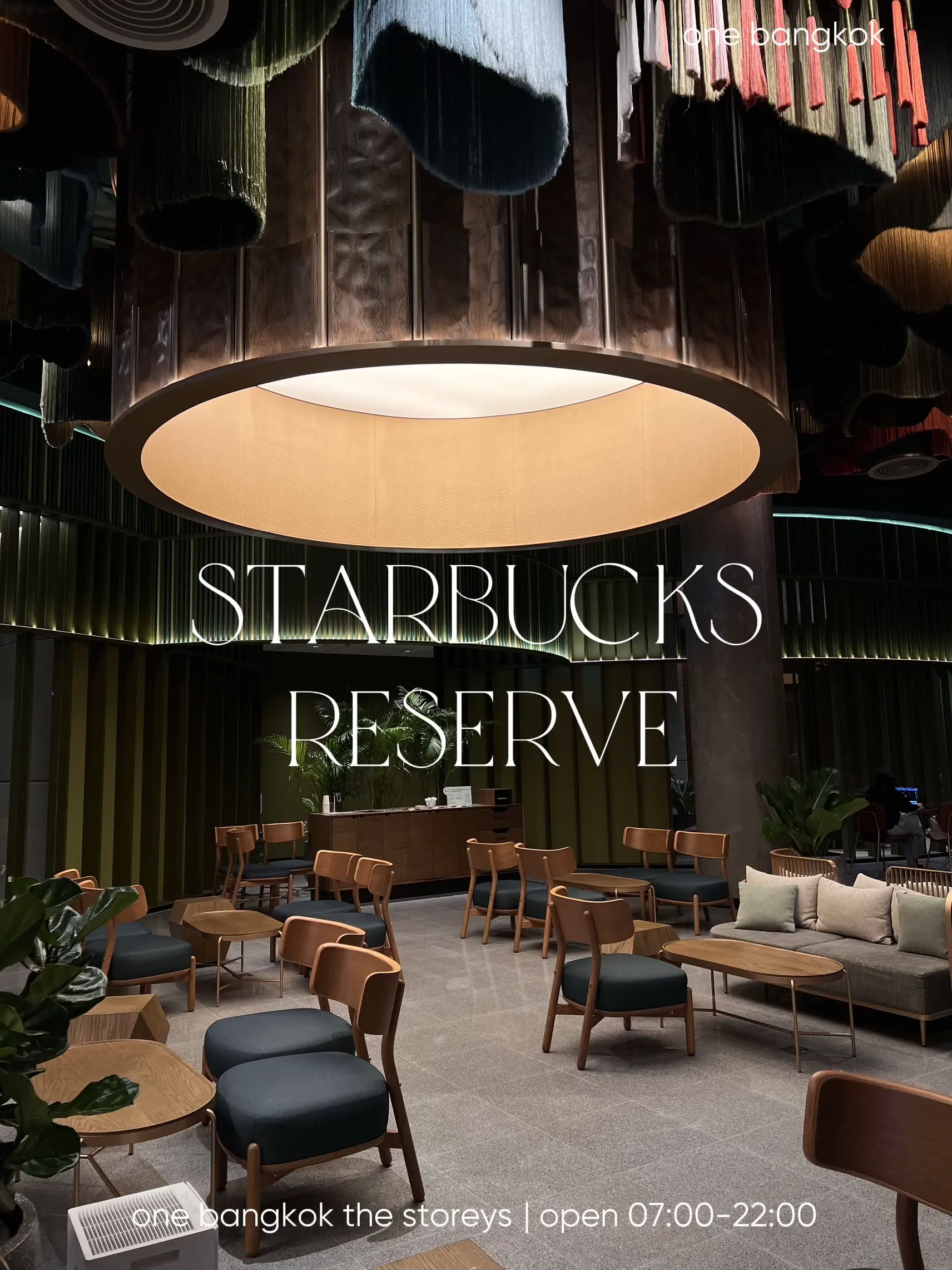 พิกัดที่นั่งอ่านหนังสือ One Bangkok Starbucks Reserve 📚📖 | แกลเลอรีที่โพสต์โดย rasaa🎠🎡 | Lemon8
