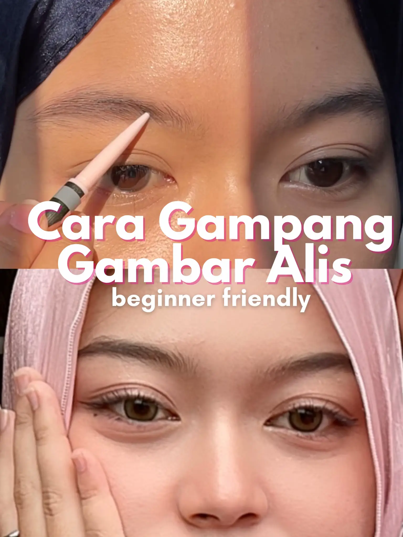 Cara gampang gambar alis beginners friendly | Galeri diposting oleh ...
