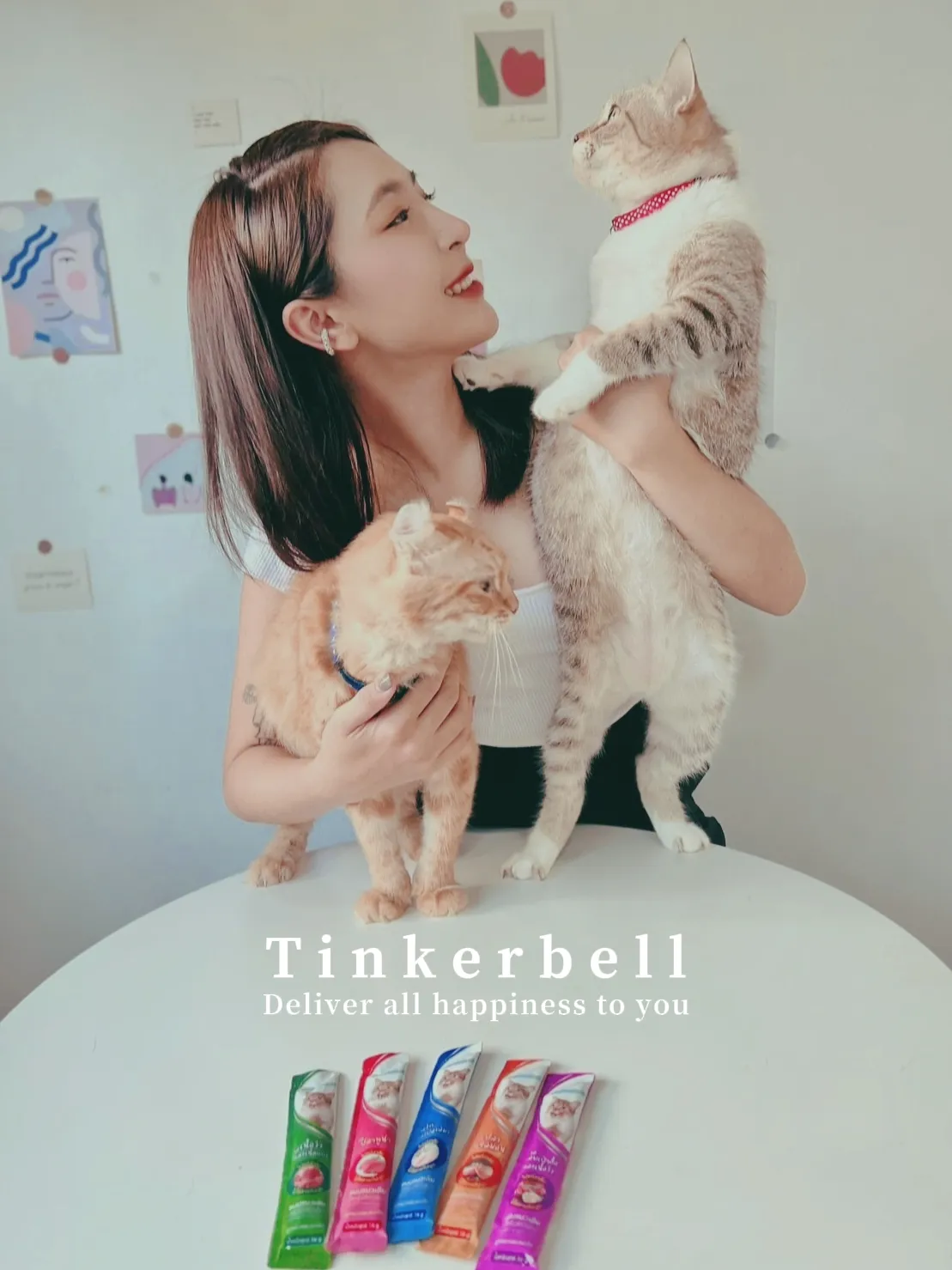Tinkerbell #ขนมแมวเลียแบบใหม่แบบสับ👍 ️ ️ | แกลเลอรีที่โพสต์โดย Nook Jacob | Lemon8