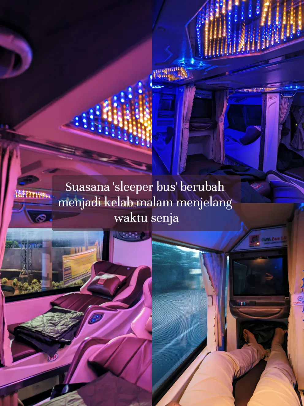 Pengalaman Naik 'Sleeper Bus' 8 Jam di Vietnam! 🇻🇳 | Galeri disiarkan oleh Hazwan Hafiz | Lemon8