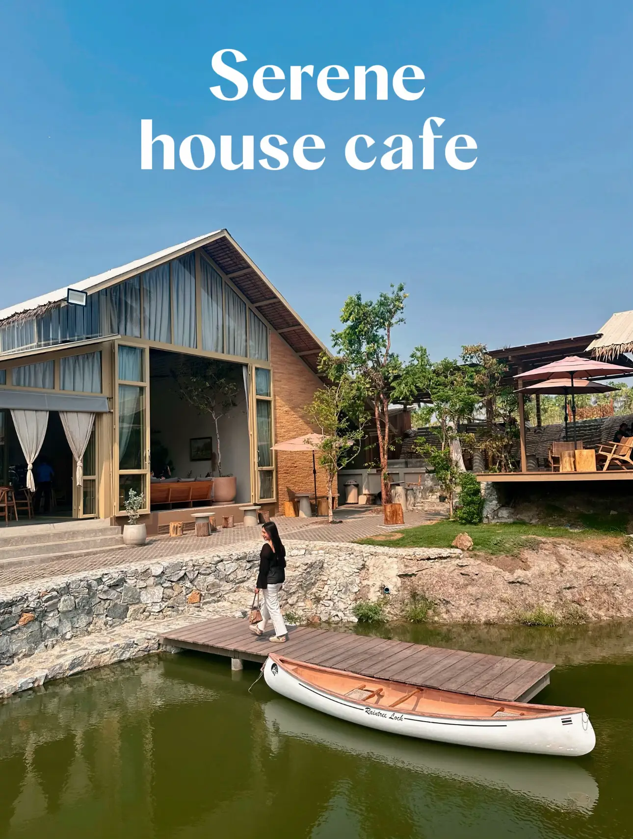 🌳 Serene house cafe 🪵 | แกลเลอรีที่โพสต์โดย 𝐦𝐚𝐲. | Lemon8