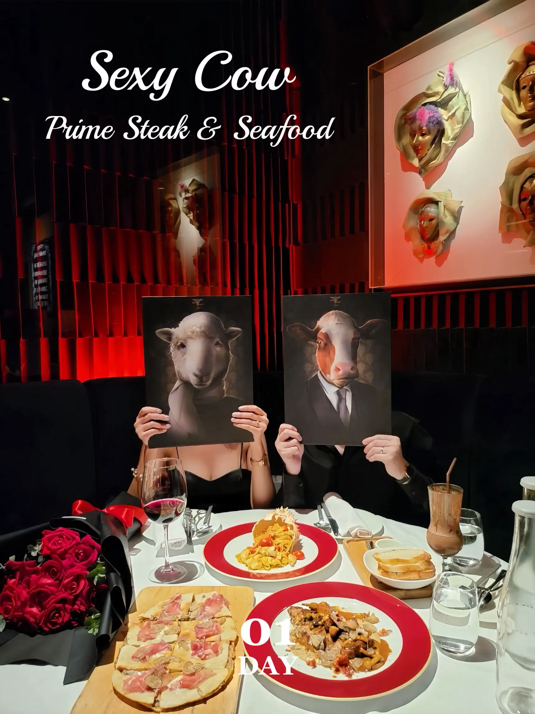 Sexy Cow Prime Steak & Seafood 🥩🦞ร้านดังย่านหลังสวน | แกลเลอรีที่โพสต์โดย Nu Dee🐰 | Lemon8