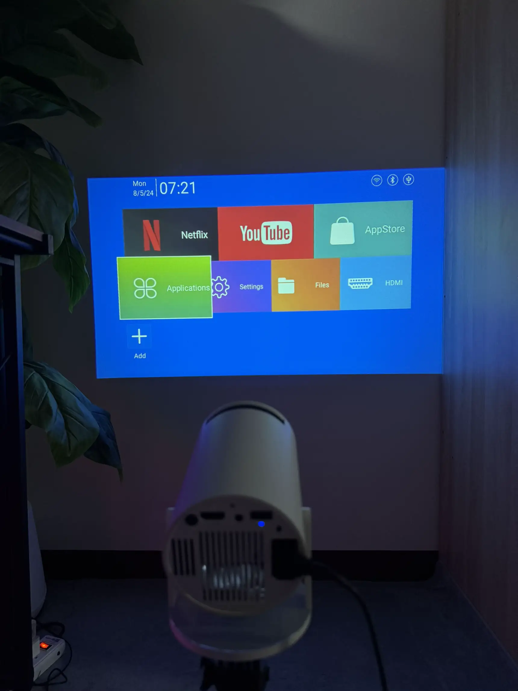 ใหม่! โปรเจคเตอร์พกพาภาพคมชัด Googodoq รุ่น HY300 Pro | แกลเลอรีที่ ...