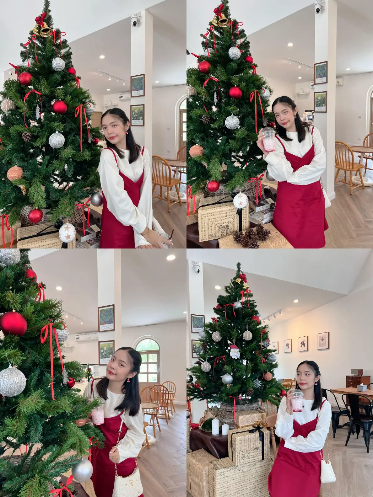 🎅🏻คาเฟ่ตีมคริสต์มาส 2023🎄🧣 ️ | แกลเลอรีที่โพสต์โดย Ploy Prangwalai | Lemon8