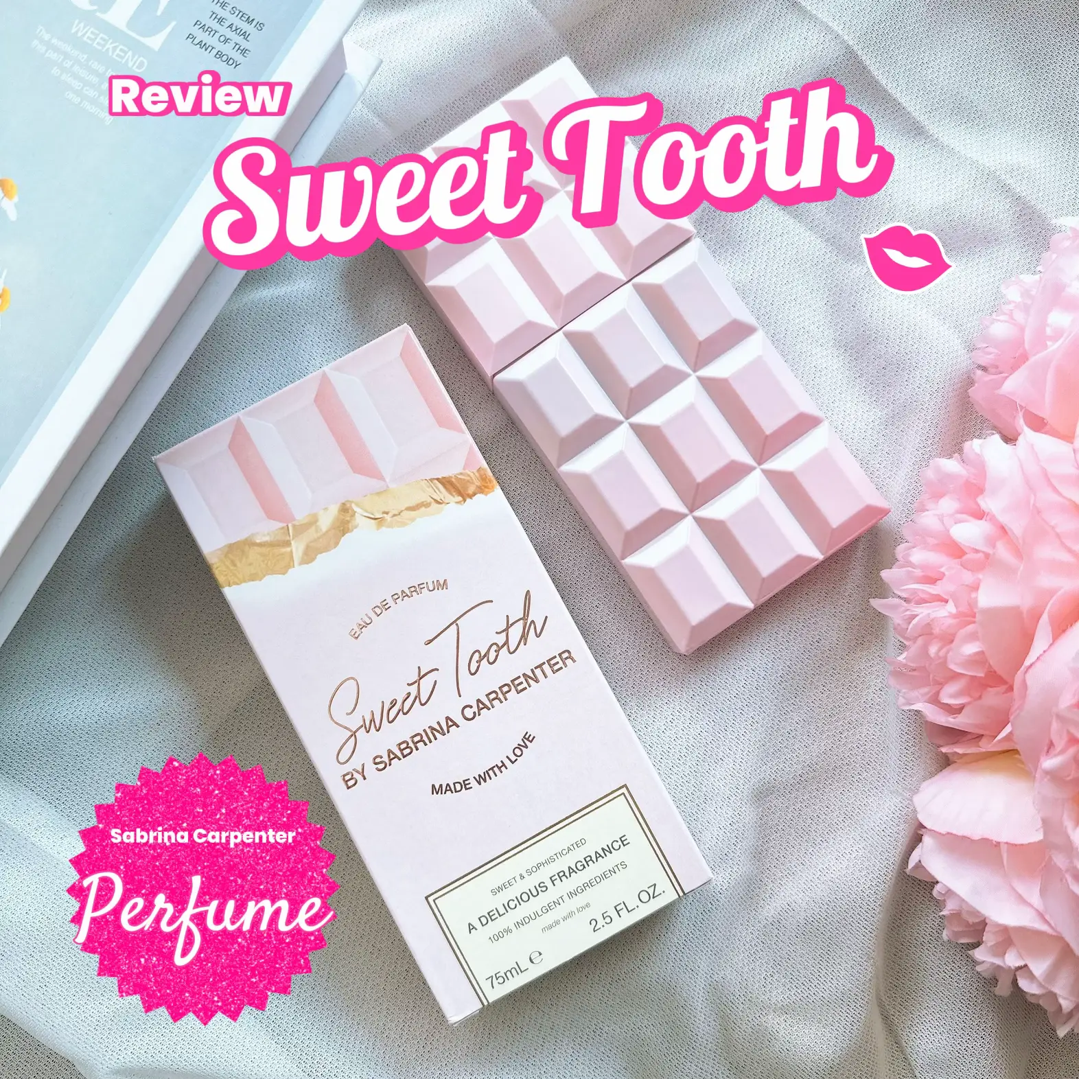 รีวิวน้ำหอม Sweet Tooth by Sabrina Carpenter | แกลเลอรีที่โพสต์โดย ...