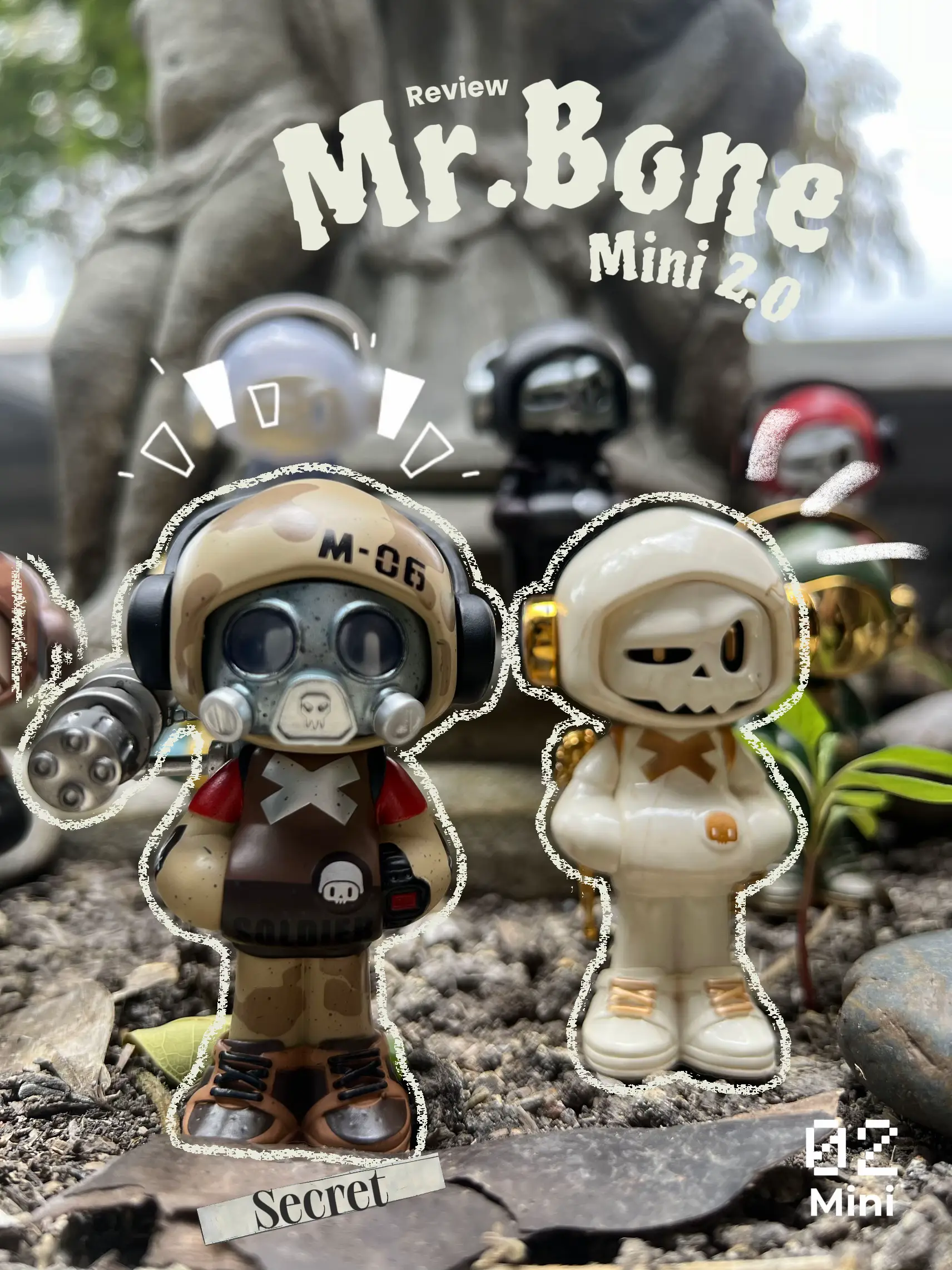 Mr. Bone ver.1 จุดเริ่มต้นของการสะสม! ไปดูกัน | วิดีโอที่เผยแพร่โดย Jun ...