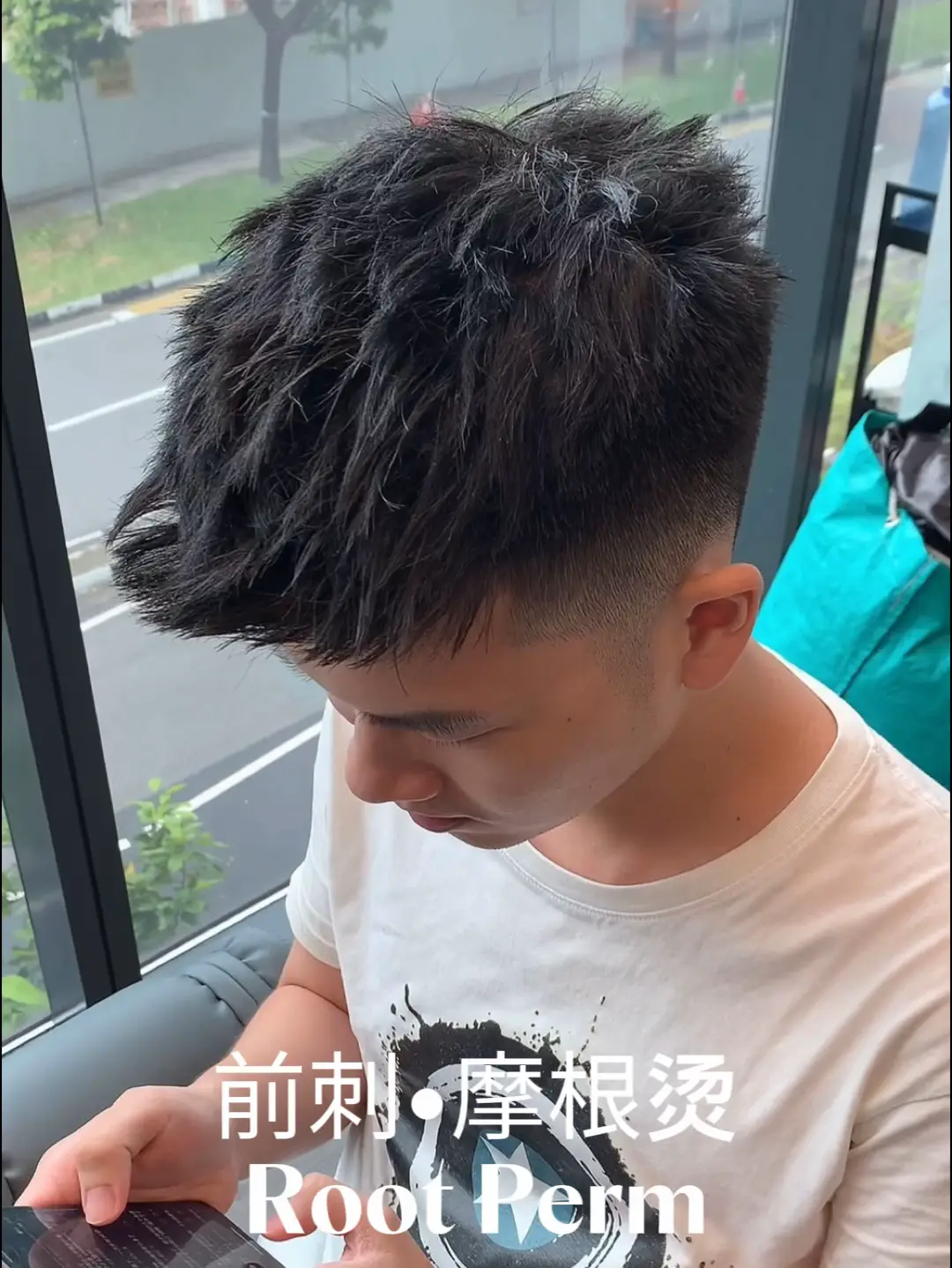 🇸🇬 Root Perm 2024绝对不能错过的前刺摩根烫 | วิดีโอที่เผยแพร่โดย 🇸🇬Jerry发型设计师 ️ | Lemon8