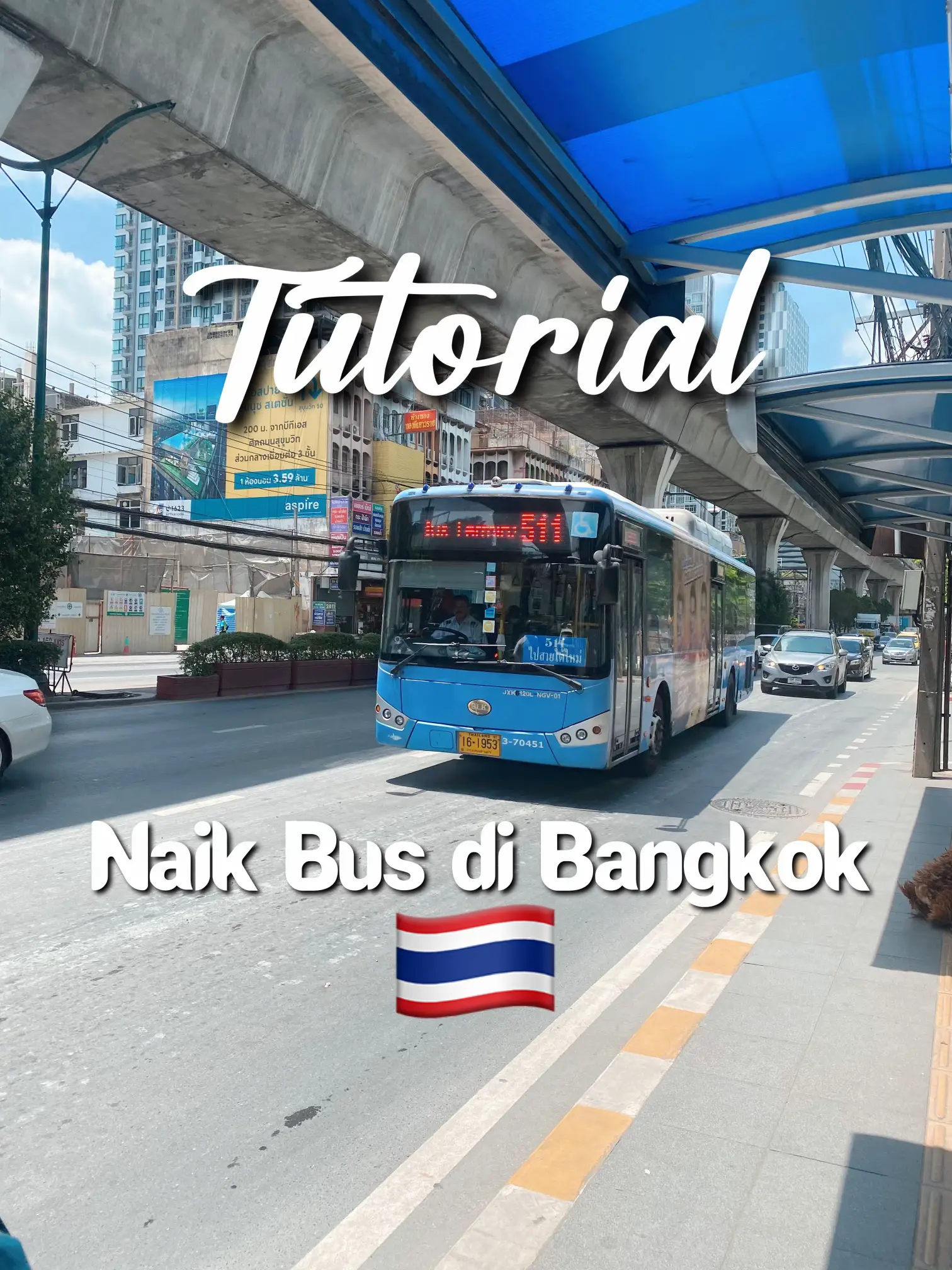 Tutorial Naik Bus di Bangkok | Galeri diposting oleh nesyaadenisaa | Lemon8