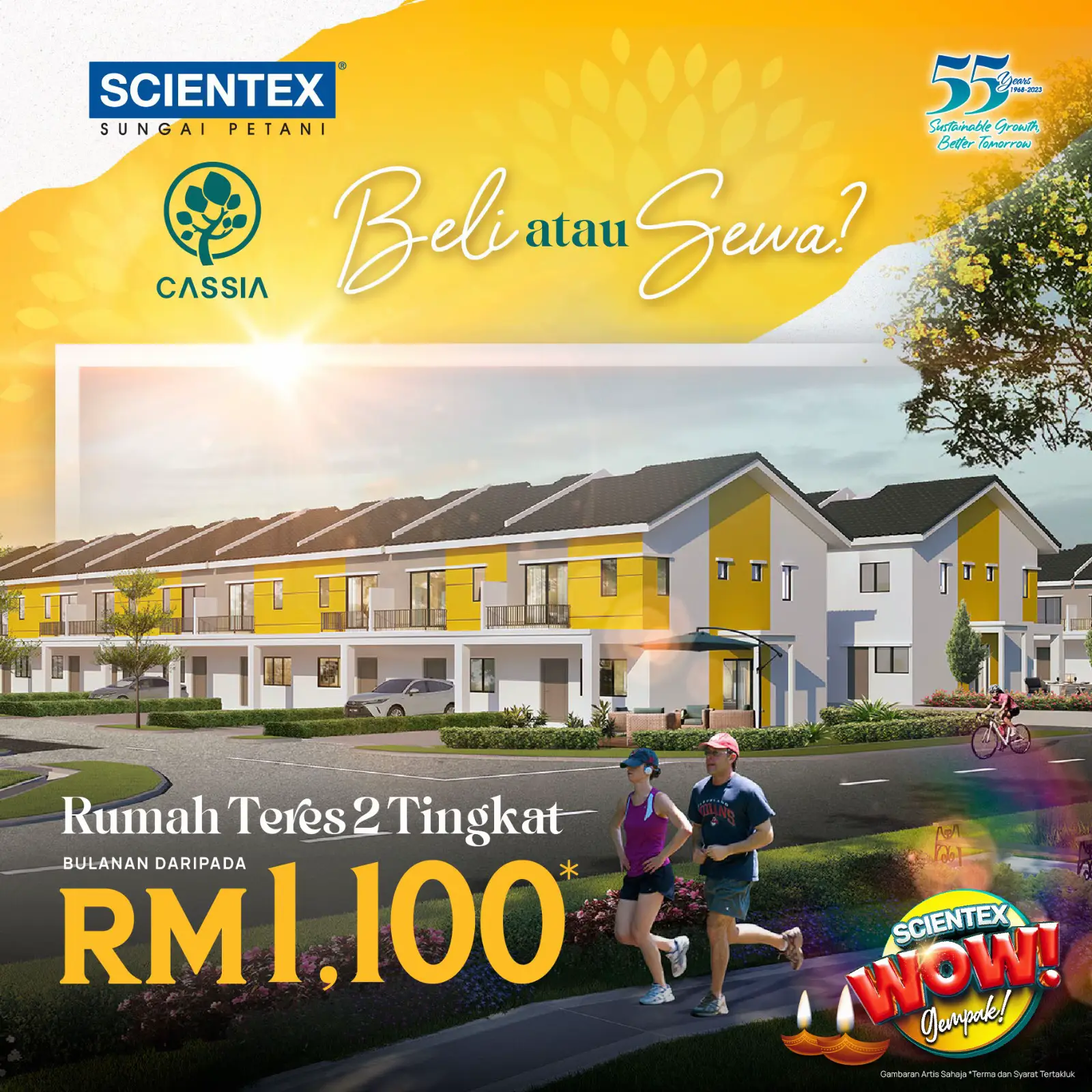 💥𝑾𝒐𝒘 𝑮𝒆𝒎𝒑𝒂𝒌💥 Bookin | Galeri disiarkan oleh Scientex SP | Lemon8