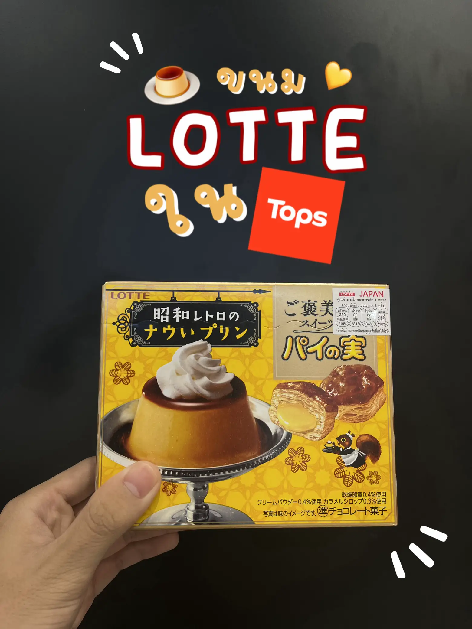 ขนมญี่ปุ่นใน Tops อร่อยอีกแล้ววว 🍮 | แกลเลอรีที่โพสต์โดย Pumpkin-•- | Lemon8