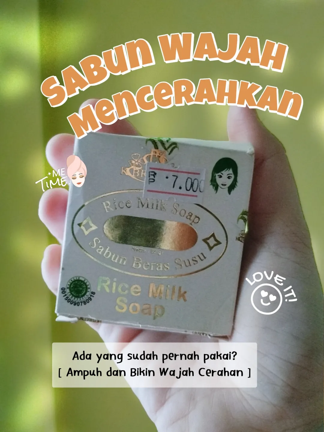 Sabun Susu Beras Mencerahkan | Galeri diposting oleh Han^ | Lemon8