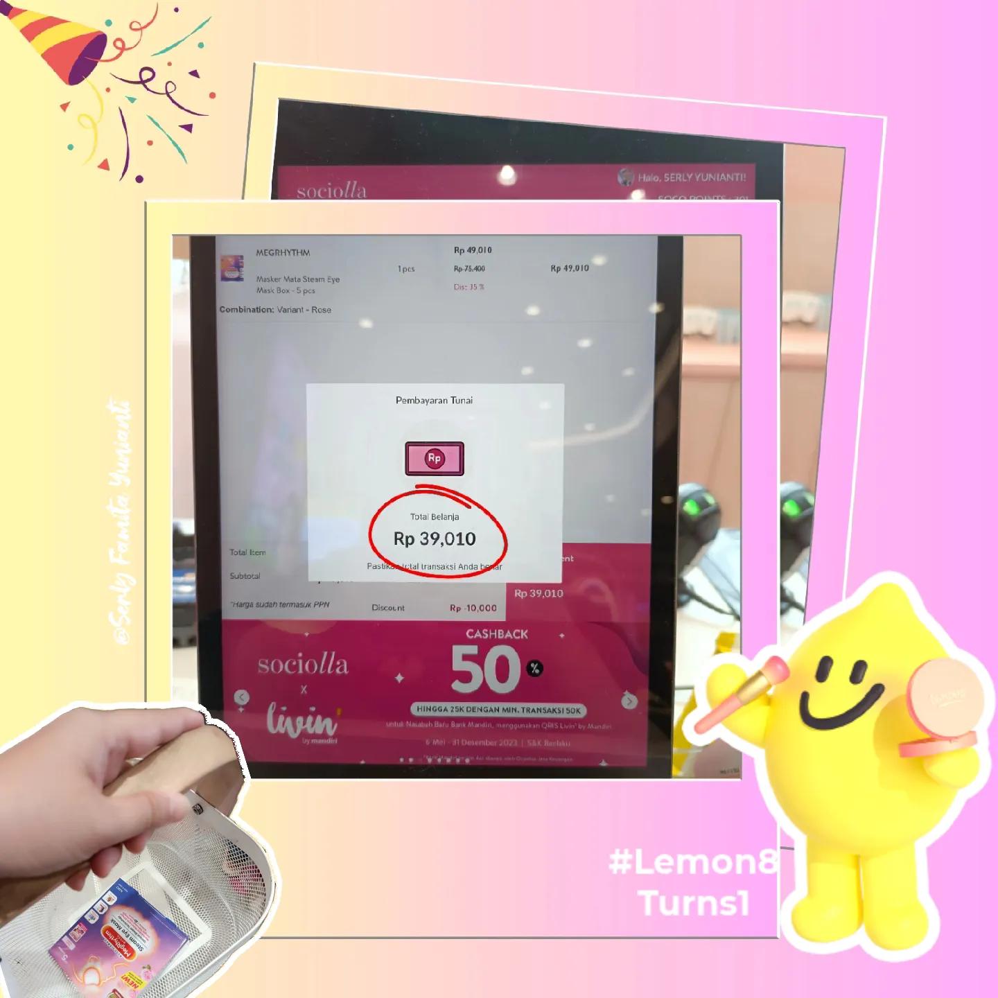 OMO OMO! DIJAJANIN LEMON8 PERTAMA KALINYA | Galeri diposting oleh SERLY FAMITA Y. | Lemon8