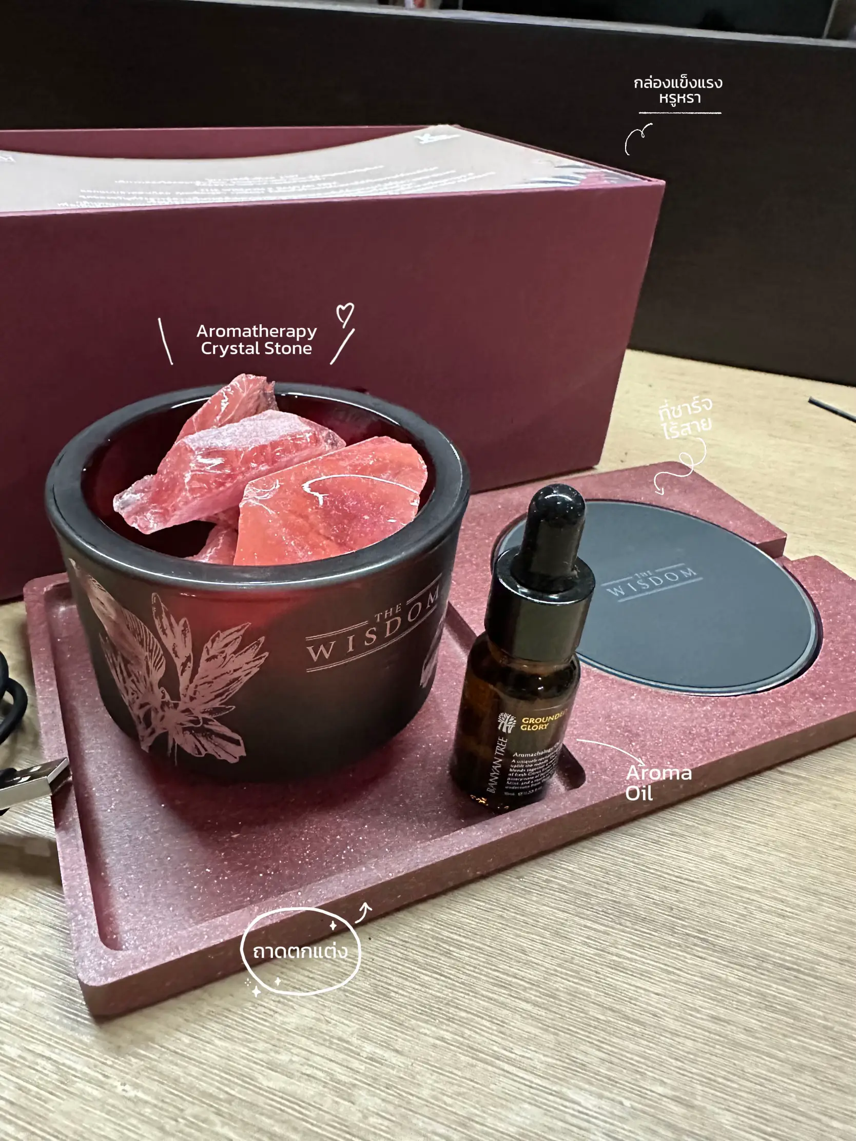 UNBOX ของขวัญปีใหม่ 2024 จาก THE WISDOM💳 | แกลเลอรีที่โพสต์โดย _Nita_____ | Lemon8