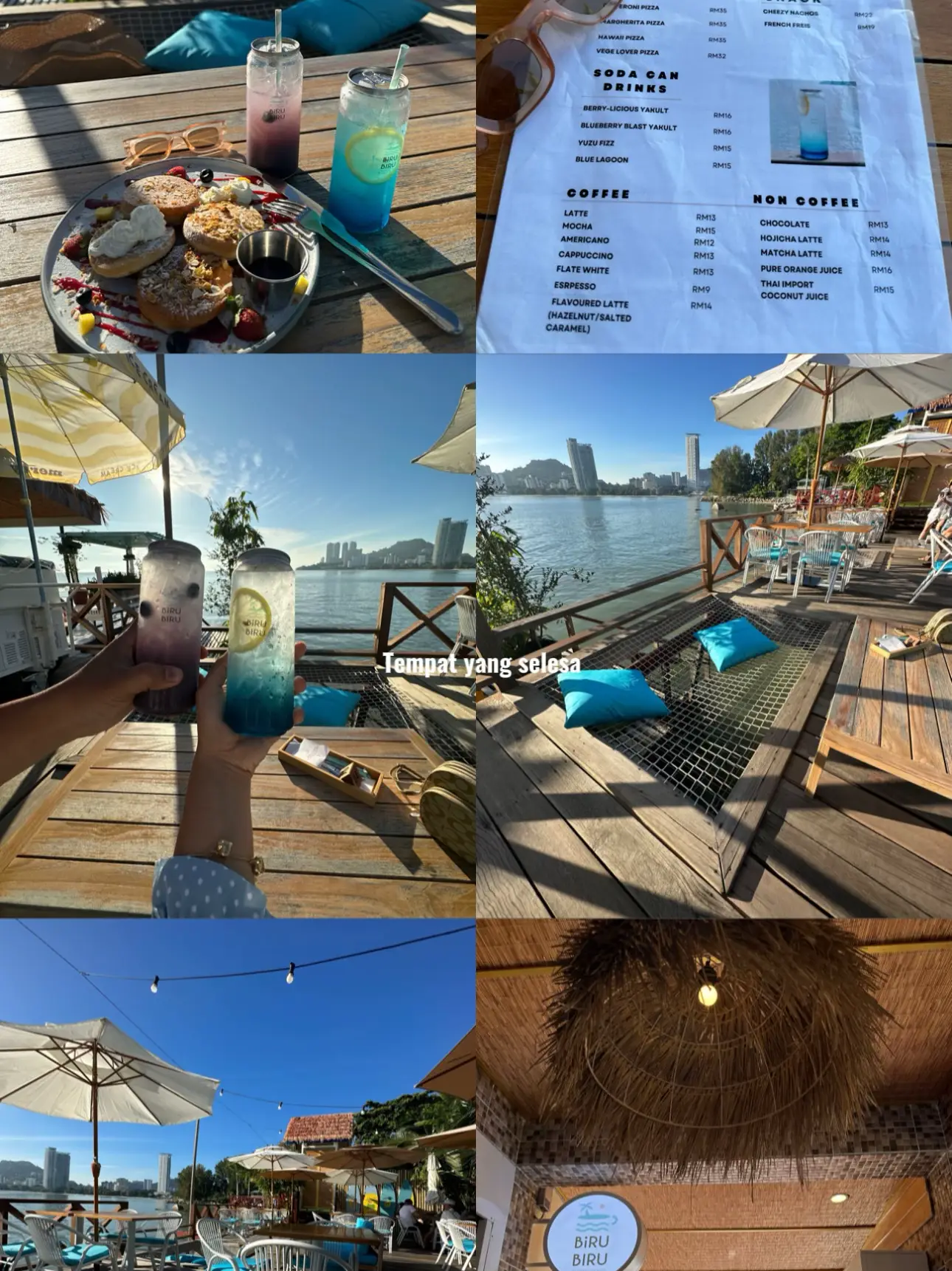 Biru Biru Cafe Penang Menu - Carian Lemon8