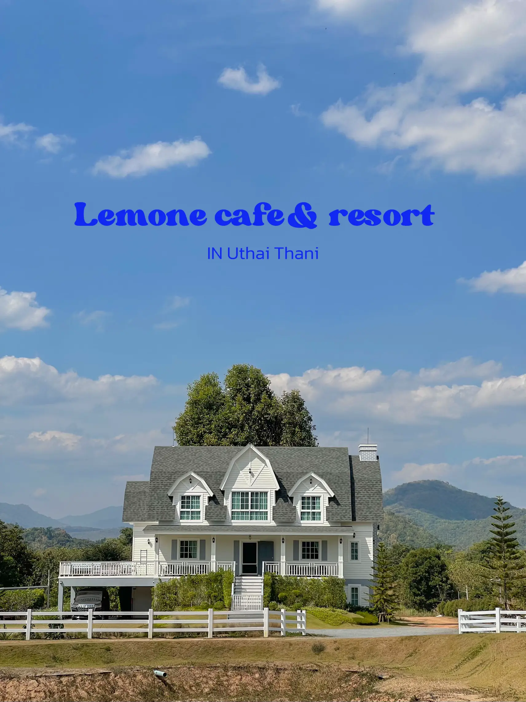 Lemone cafe & resort บ้านไร่ | แกลเลอรีที่โพสต์โดย Newyork Rattima | Lemon8